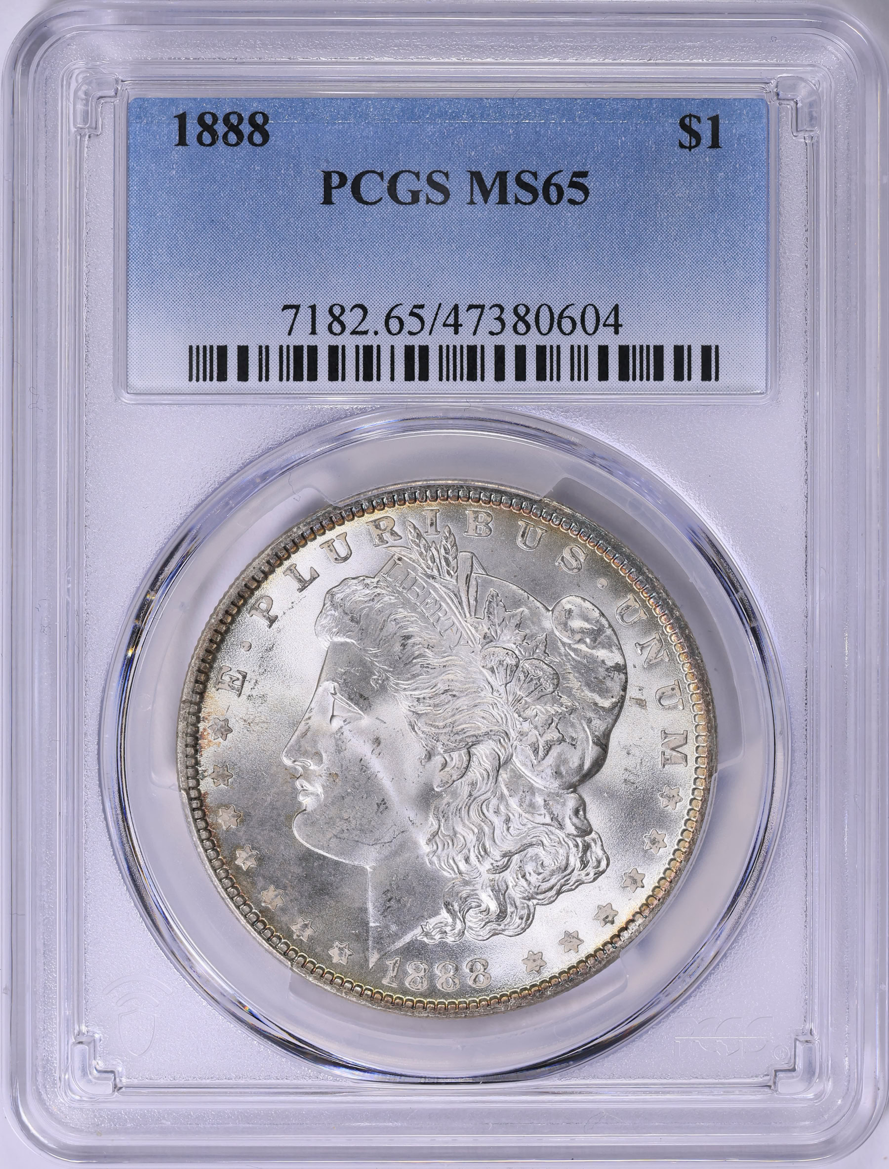 1888 Morgan Silver Dollar PCGS MS-65 (Item 1484155) | GreatCollections Coin Auctions