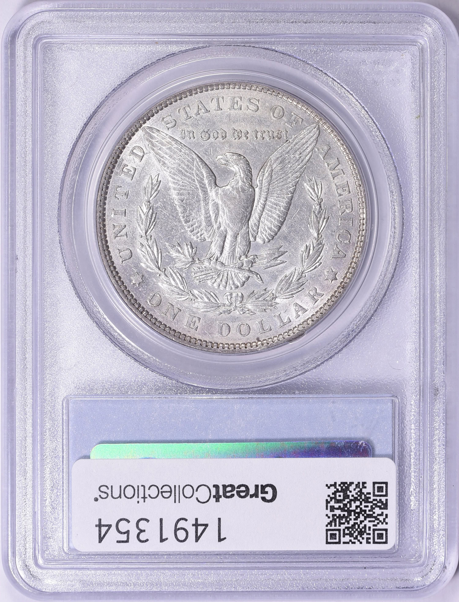 1901 Morgan Silver Dollar VAM-3 Shifted Eagle DDR Top 100 PCGS AU-50 ...