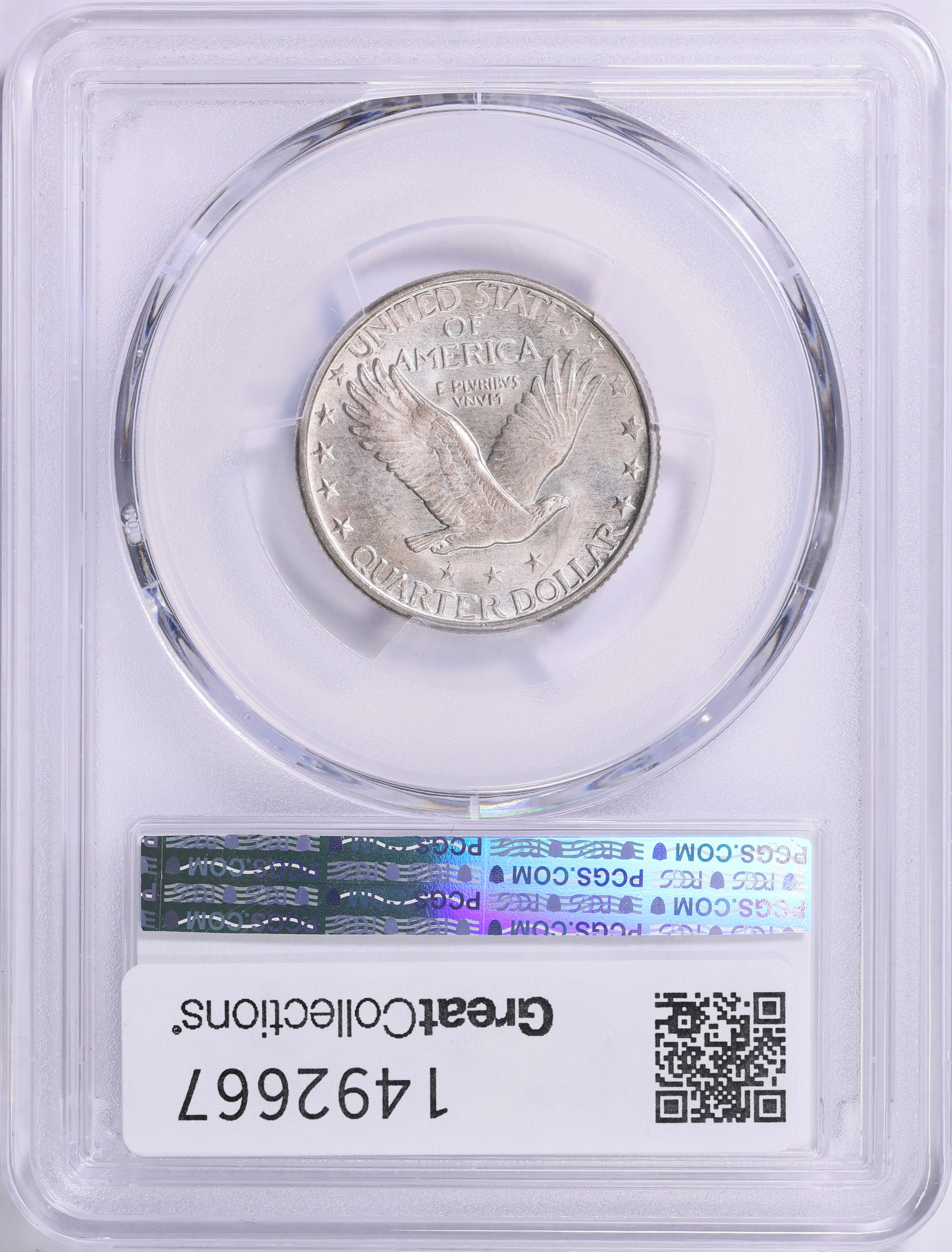 1927-D Standing Liberty Quarter PCGS MS-66+ FH (Item 1492667 ...