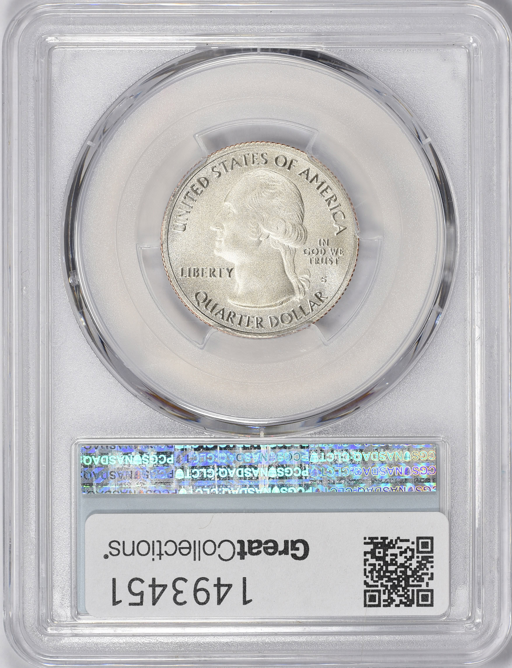 2017-S America the Beautiful Quarter George Rogers Clark NP (From the ...