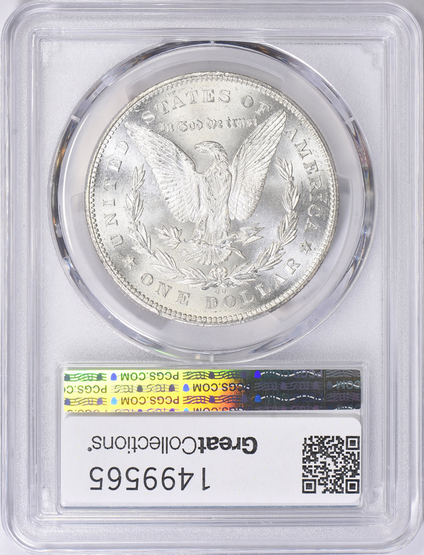 1878-CC Morgan Silver Dollar PCGS MS-66 (Item 1499565) | GreatCollections Coin Auctions