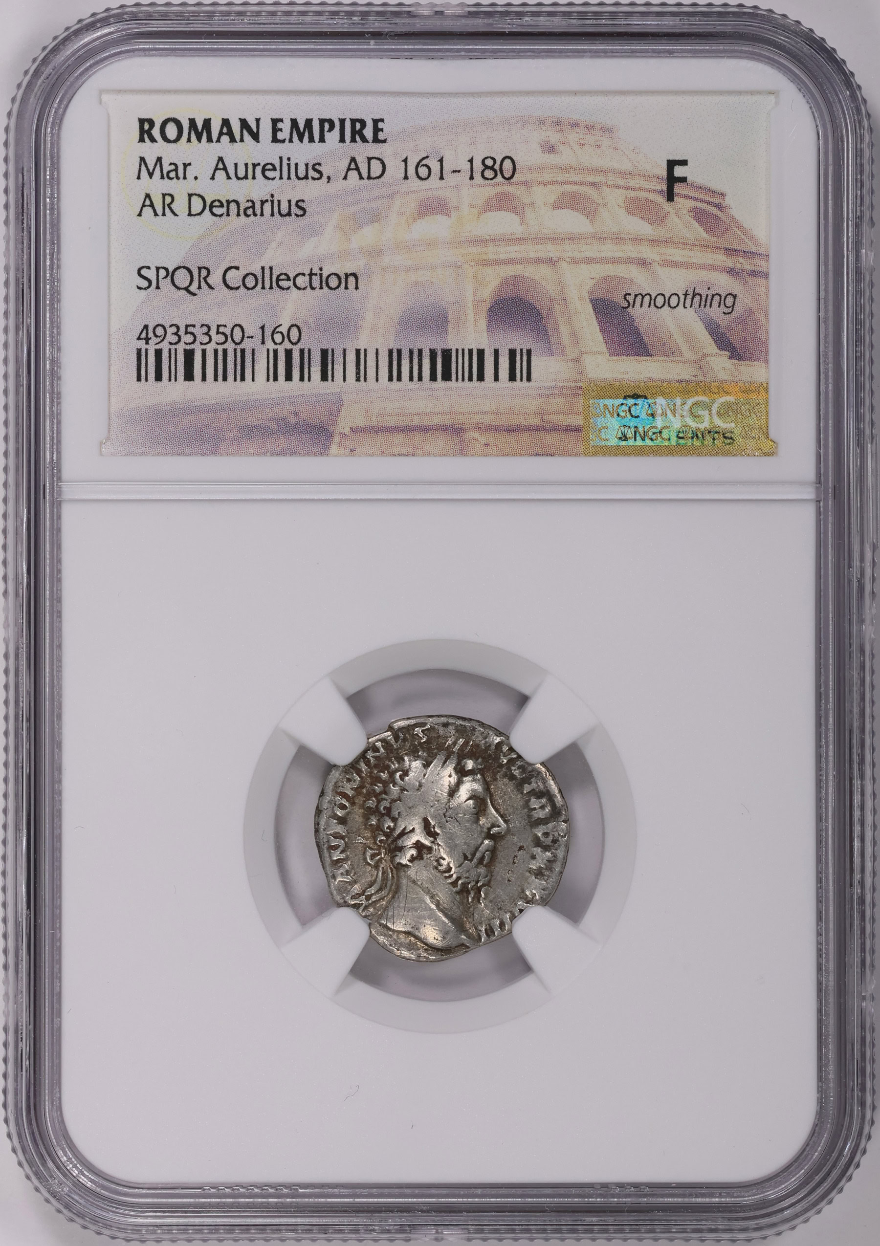 Ancient Roman Empire, Marcus Aurelius (A.D. 161-180) A.D. 174 AR ...