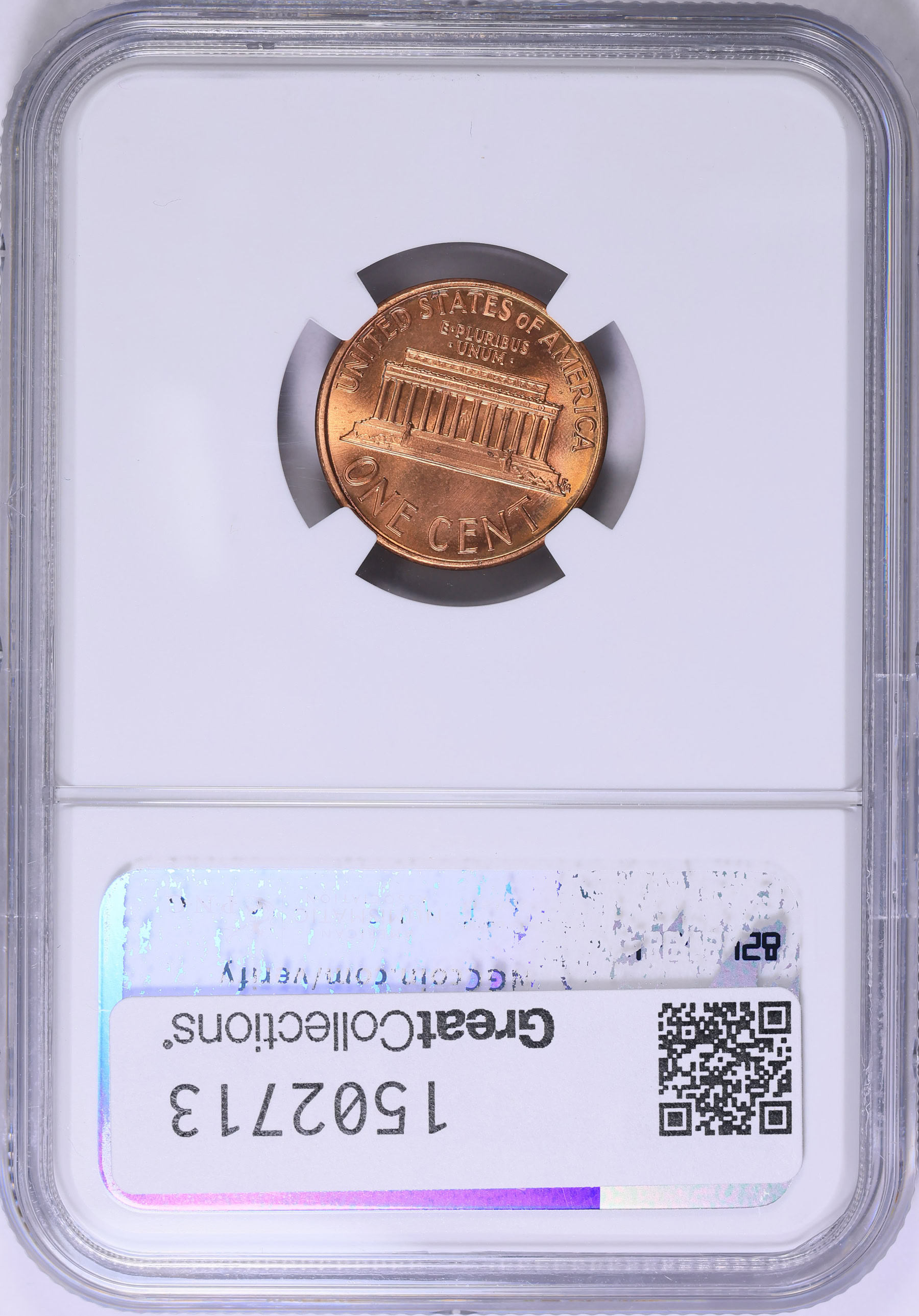 1989 Lincoln Cent NGC MS-68 RD (Item 1502713) | GreatCollections Coin ...