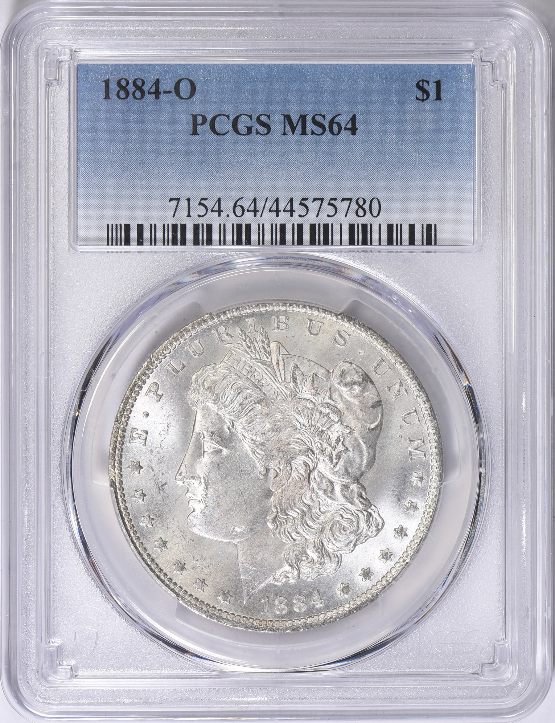 1884-O Morgan Silver Dollar PCGS MS-64 (Item 1508654) | GreatCollections Coin Auctions