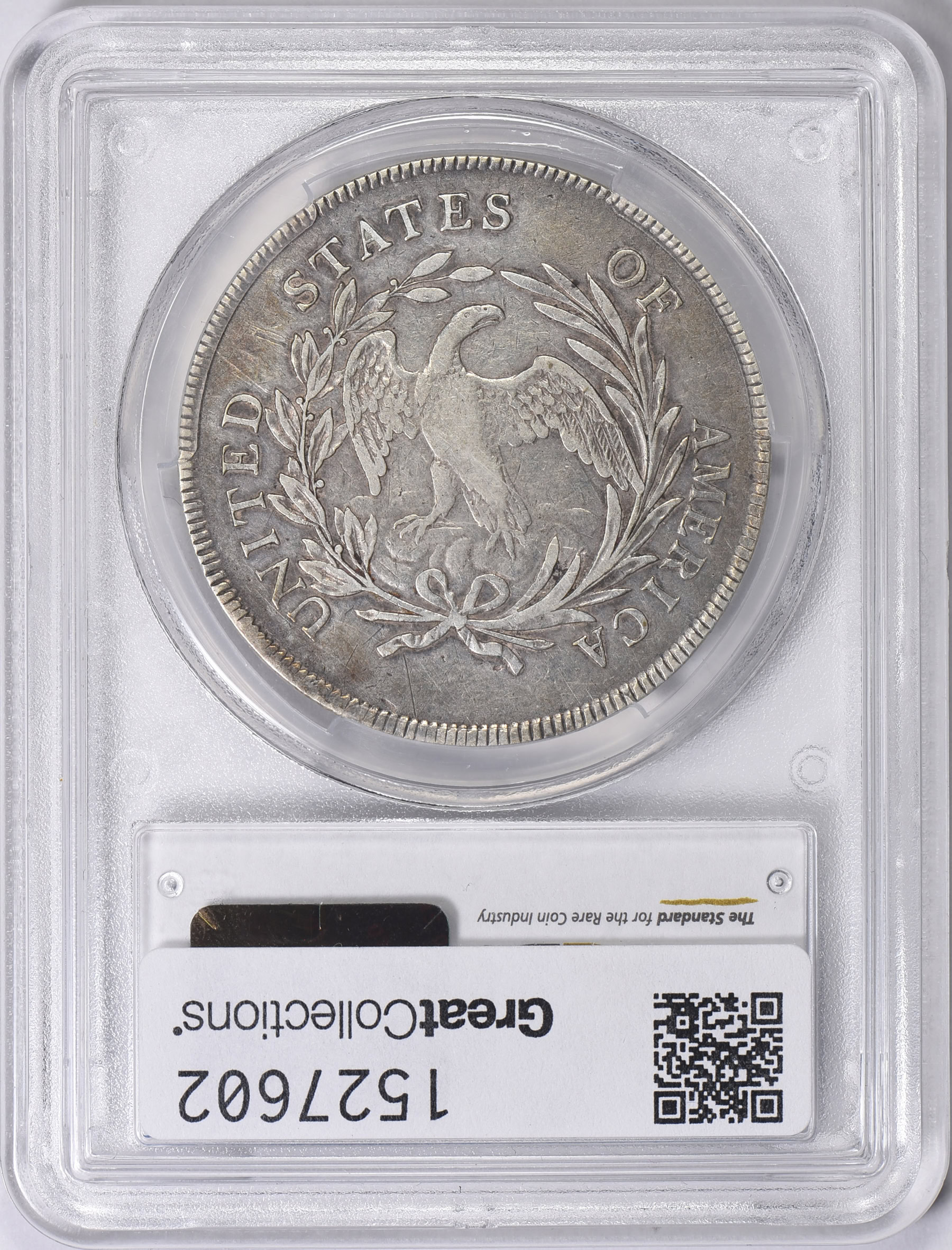 1795 Draped Bust Silver Dollar Off-Center Bust PCGS VF-30 (Item 1527602 ...