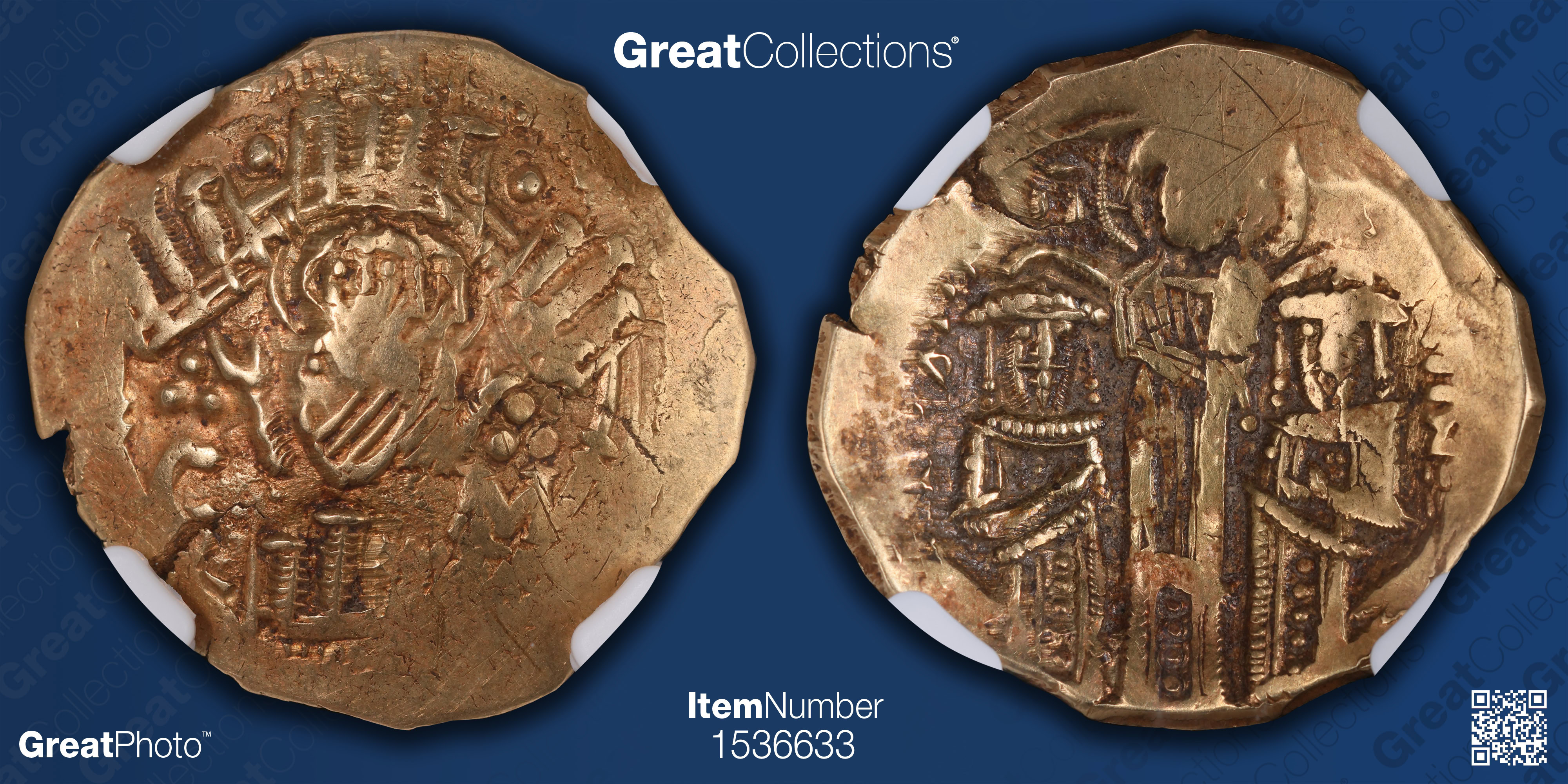 Ancient Byzantine Empire, Andronicus II and Michael IX (A.D. 1282-1328 ...