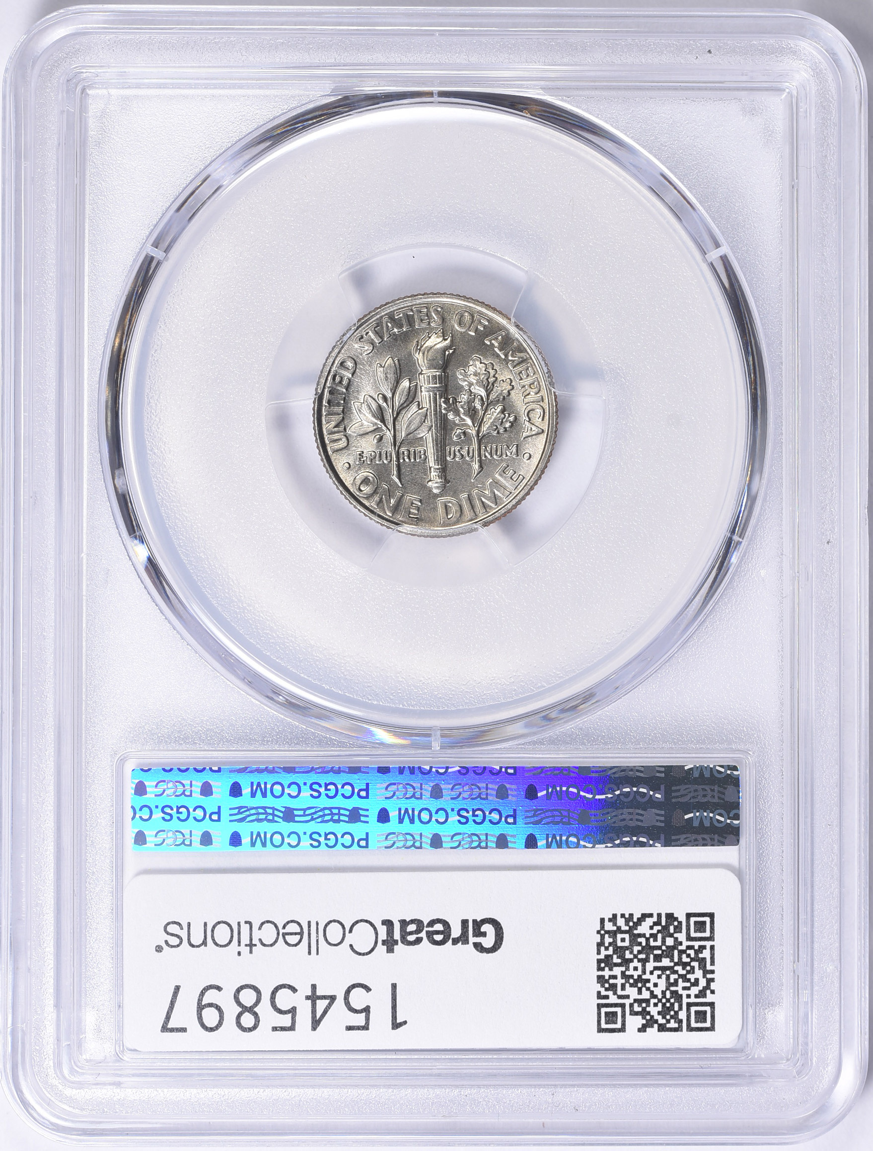 1993-D Roosevelt Dime PCGS MS-66 FB (Item 1545897) | GreatCollections ...