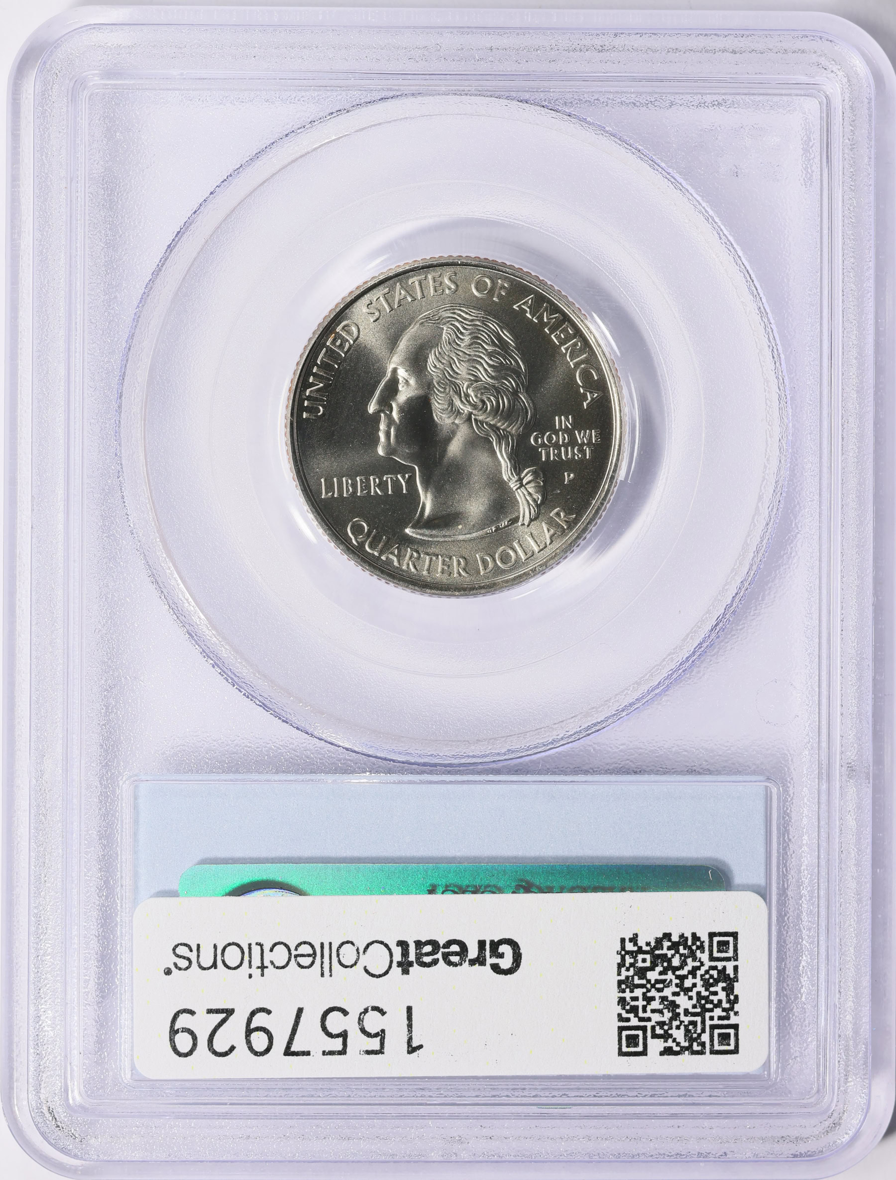 2005-P State Quarter Minnesota Extra Tree DDR-004 Satin Finish PCGS MS ...