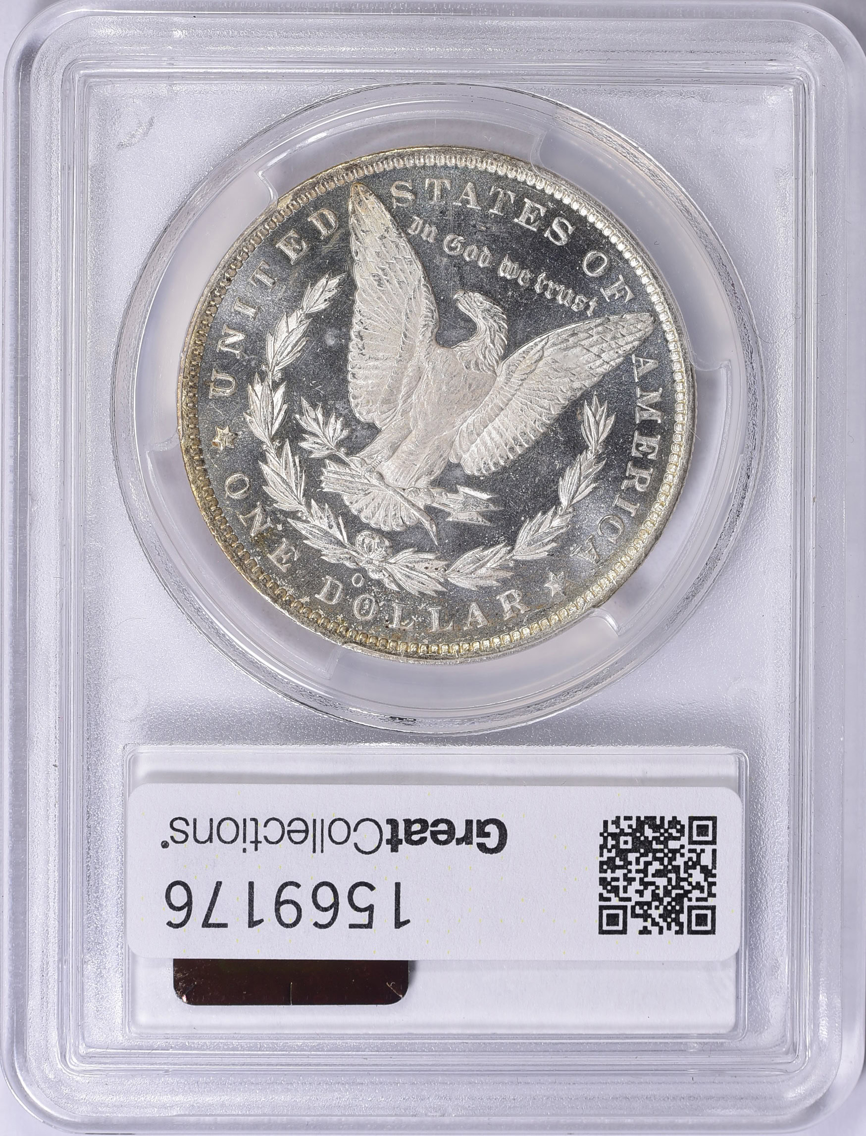 1887-O Morgan Silver Dollar PCGS MS-64+ DMPL (CAC Green) (Item 1569176) | GreatCollections Coin ...