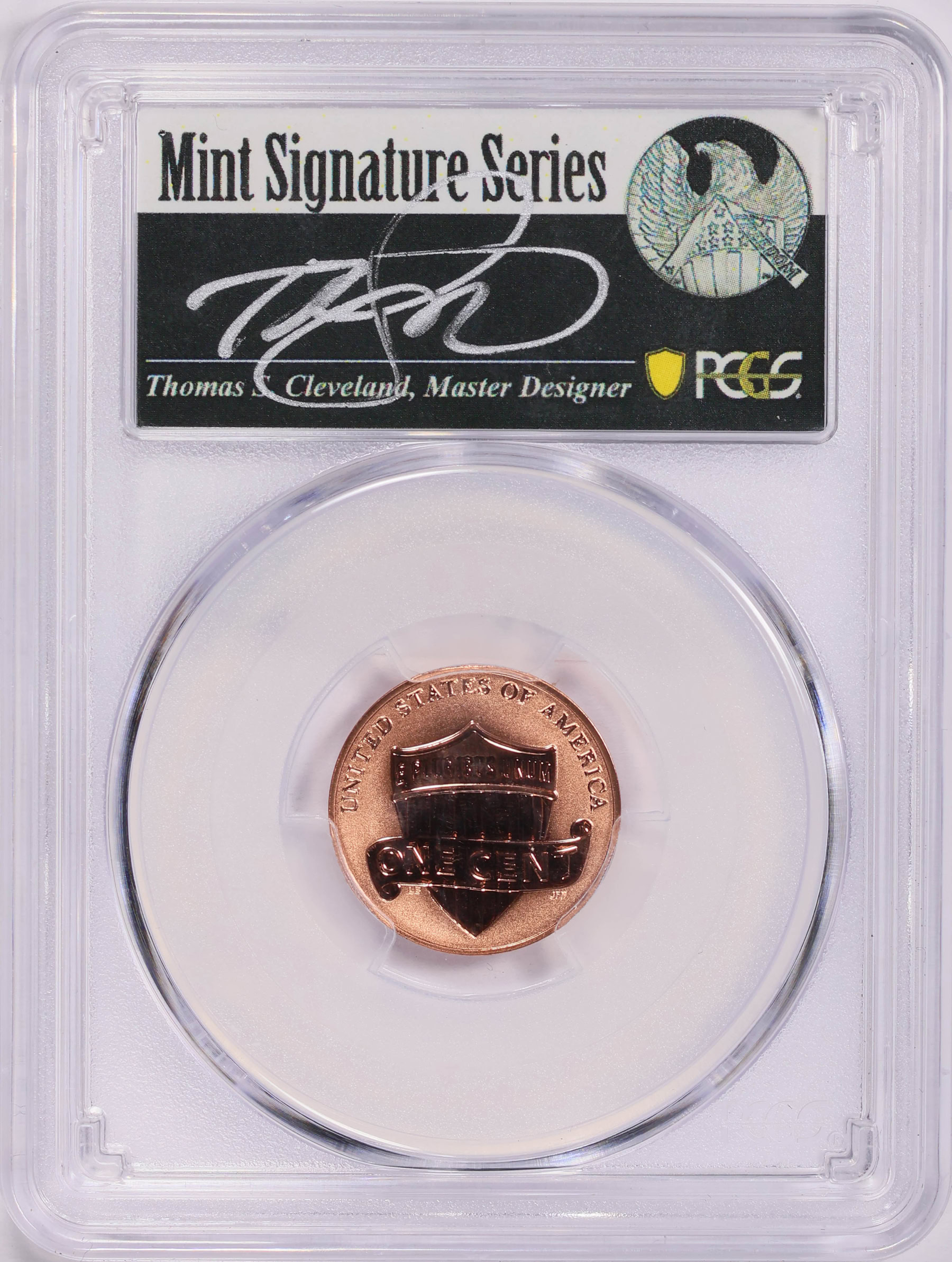 2018-S Lincoln Cent Reverse Proof (From the 50th Anniversary Set) First ...