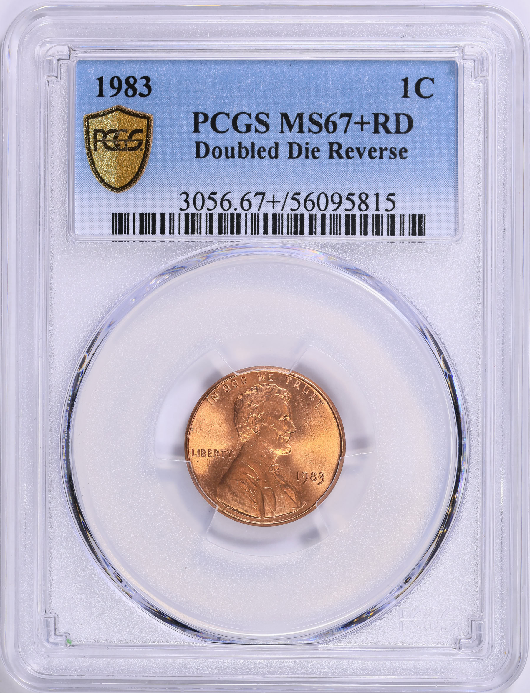 1983 Lincoln Cent Doubled Die Reverse PCGS MS-67+ RD (Item 1576288 ...