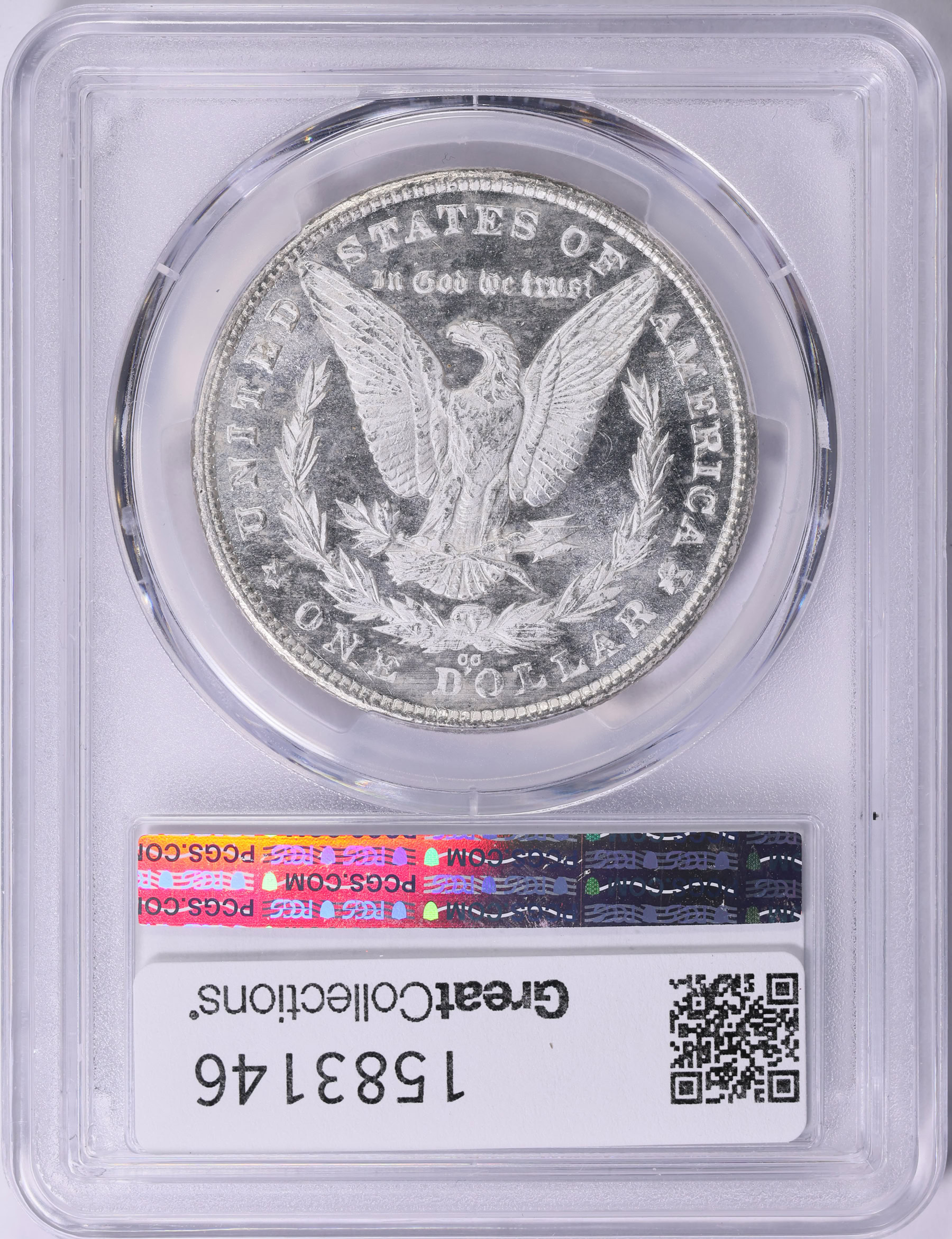 1880-CC Morgan Silver Dollar 8/High 7 PCGS MS-66+ DMPL (CAC Green) (Item 1583146 ...