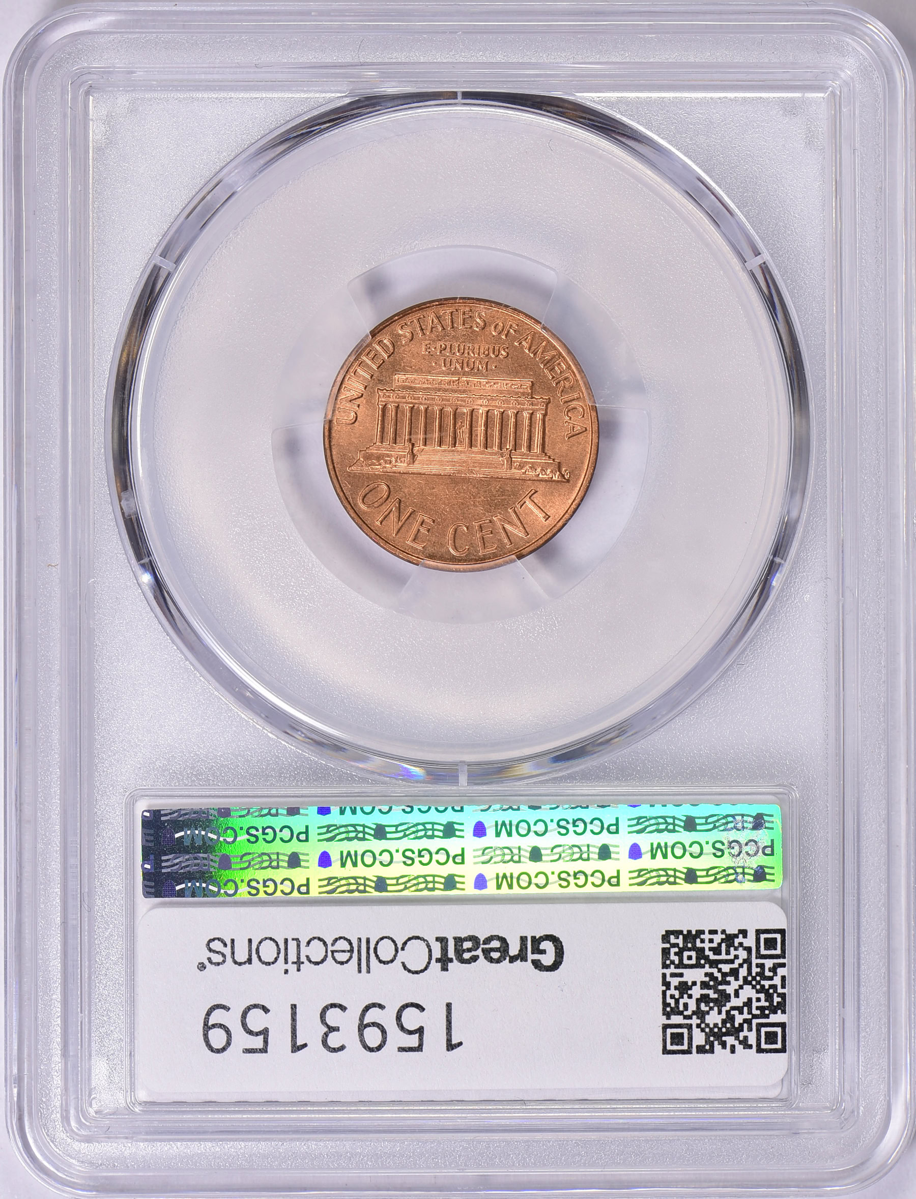 1963-D Lincoln Cent PCGS MS-67 RD (Item 1593159) | GreatCollections ...
