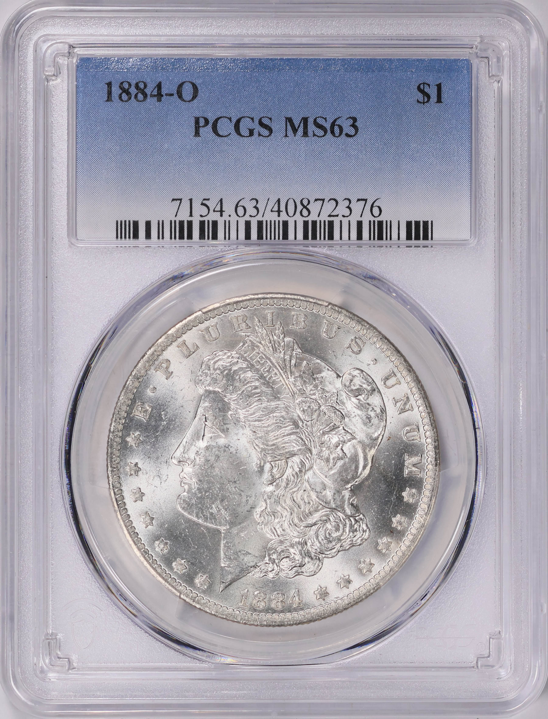 1884-O Morgan Silver Dollar PCGS MS-63 (Item 1594380) | GreatCollections Coin Auctions