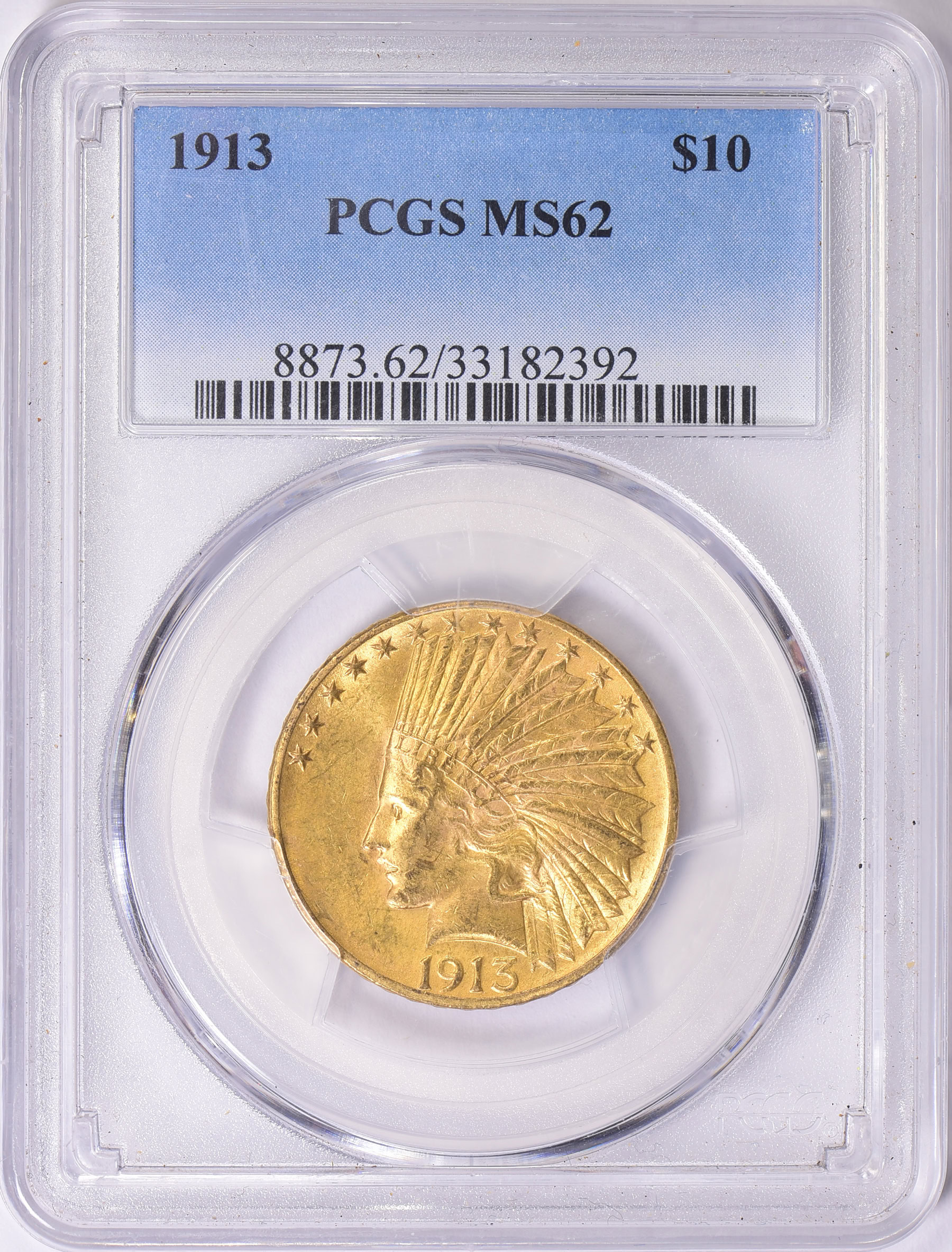 1913 Indian Gold Eagle PCGS MS-62 (Item 1598133) | GreatCollections Coin Auctions