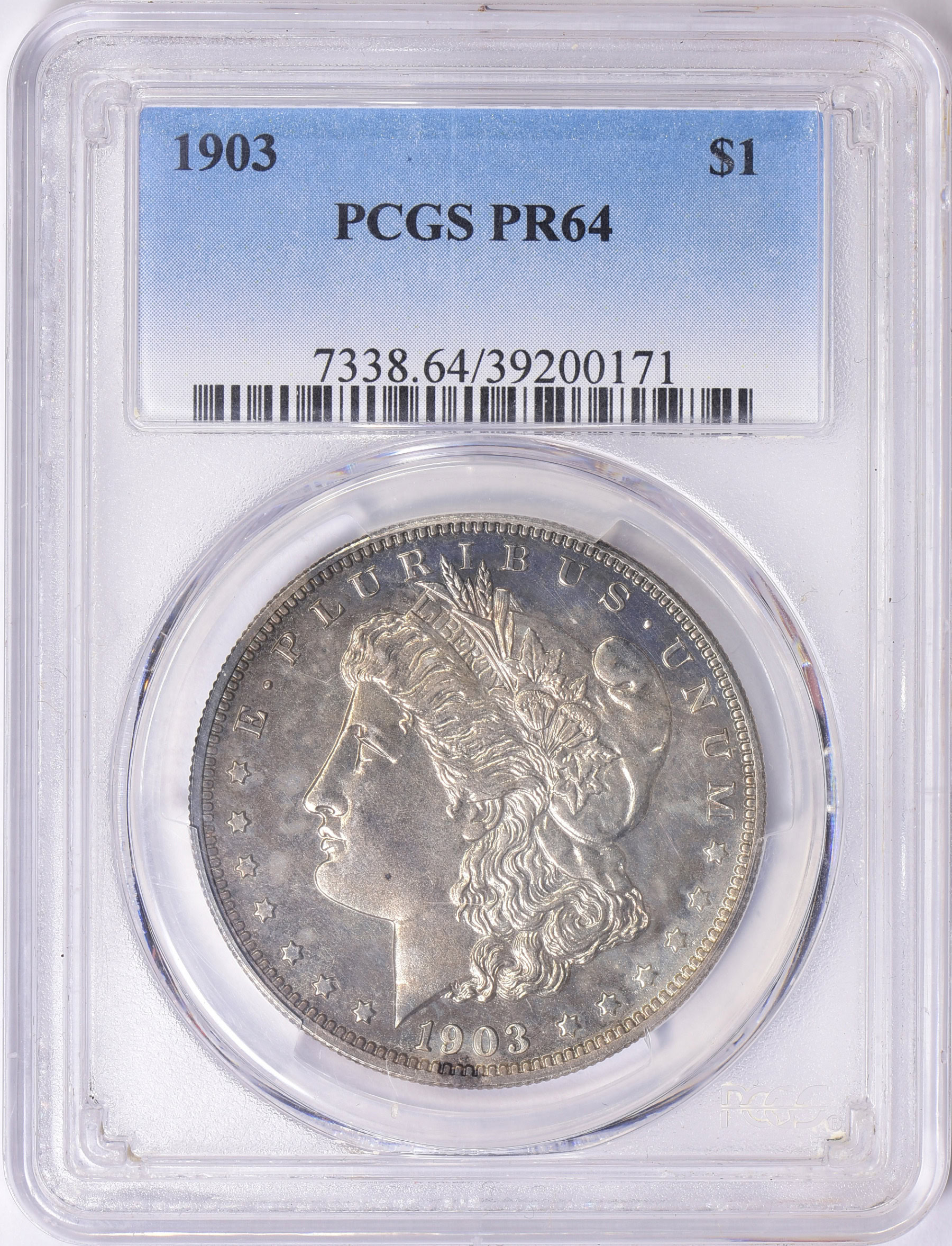 1903 Morgan Silver Dollar PCGS Proof-64 (Toned) (Item 1600565 ...
