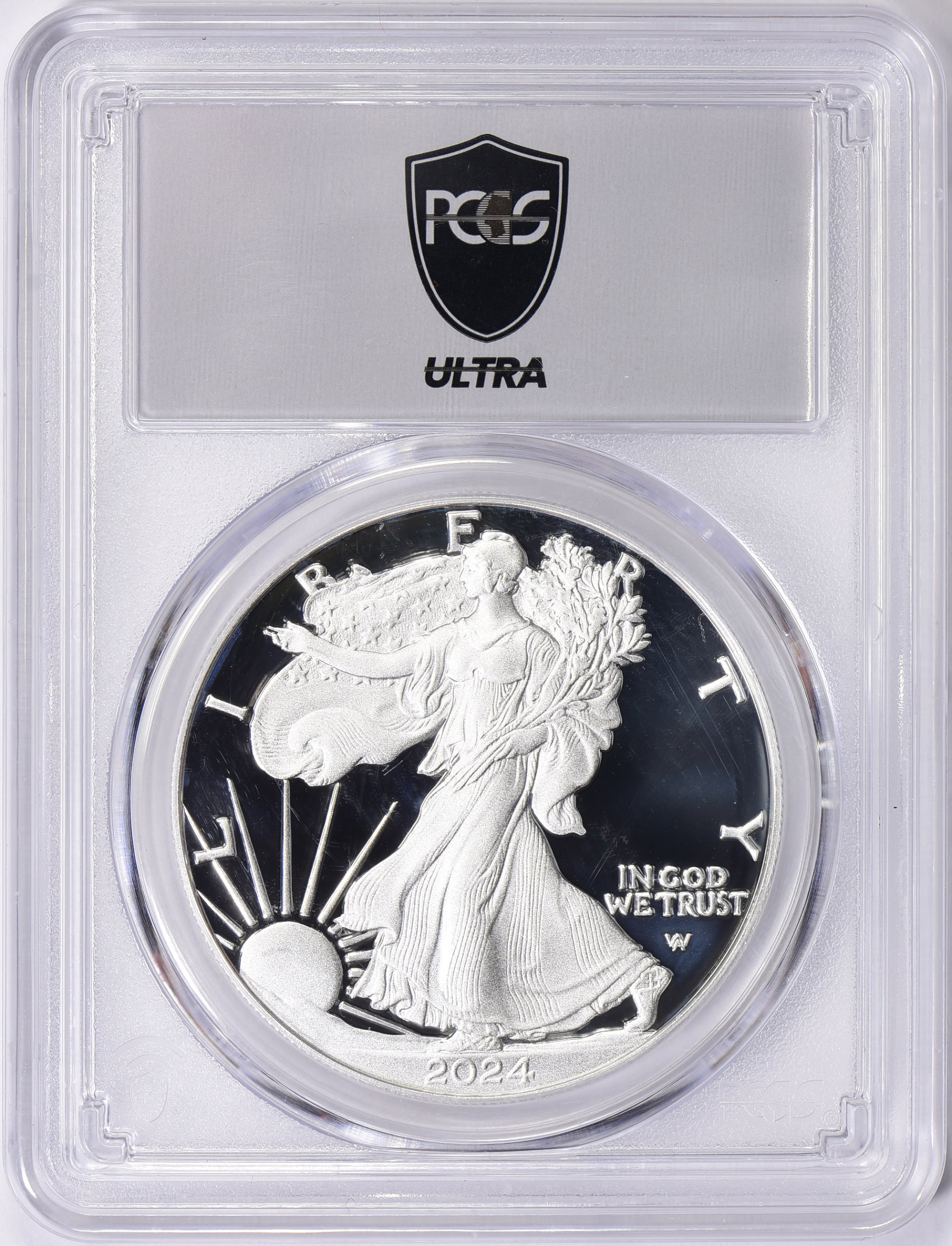2024-W $1 Silver Eagle PCGS Proof-70 DCAM (Ultra Breaks Label) | PCGS ...
