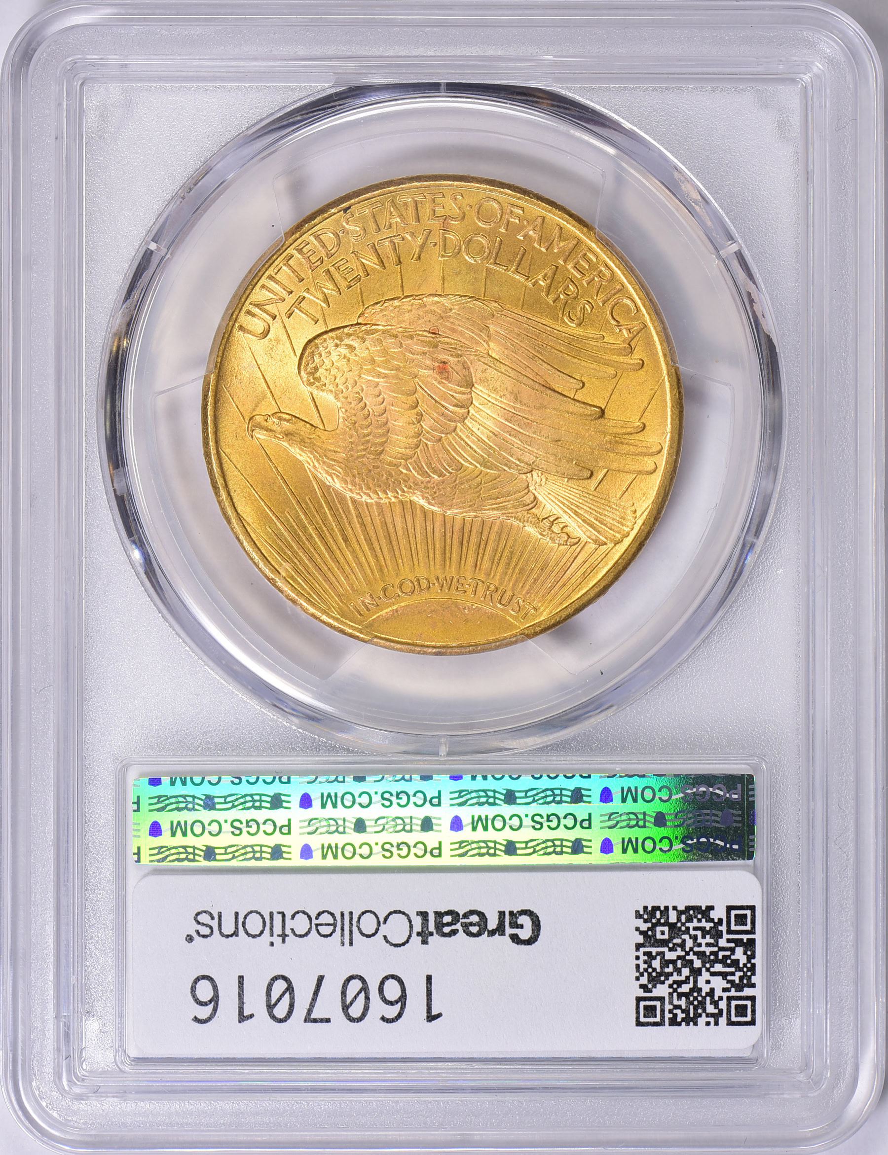 1925 Saint-Gaudens Gold Double Eagle PCGS MS-66+ (CAC Green) (Item ...