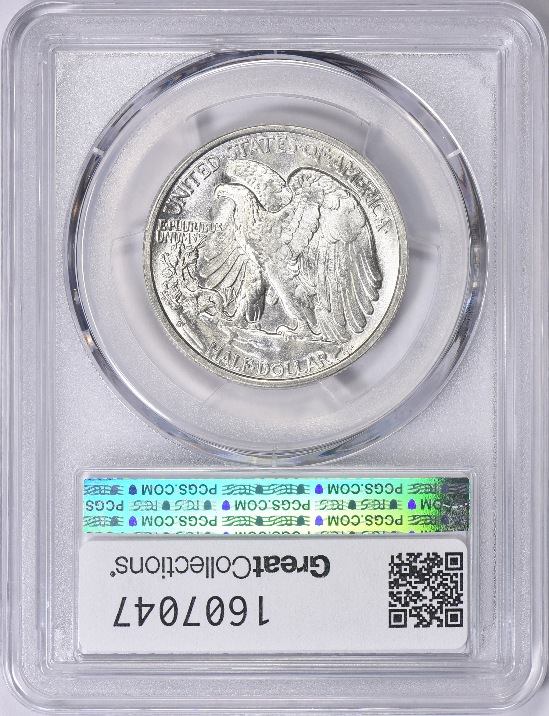 1941-S Walking Liberty Half Dollar PCGS MS-66+ (CAC Green) (Item 1607047) | GreatCollections ...