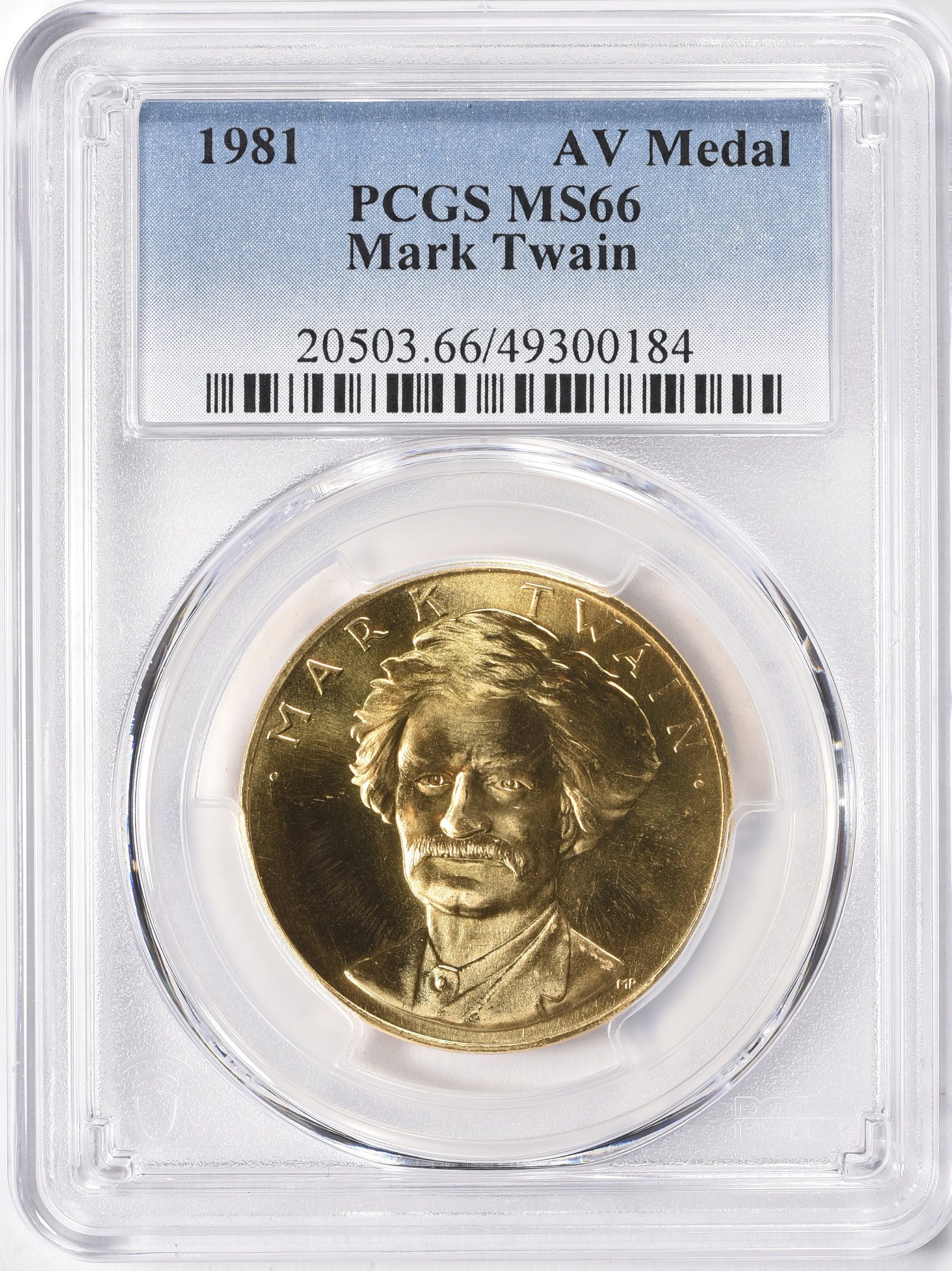 1981 Gold 1oz. American Arts Commemorative Series Mark Twain U.S. Mint ...