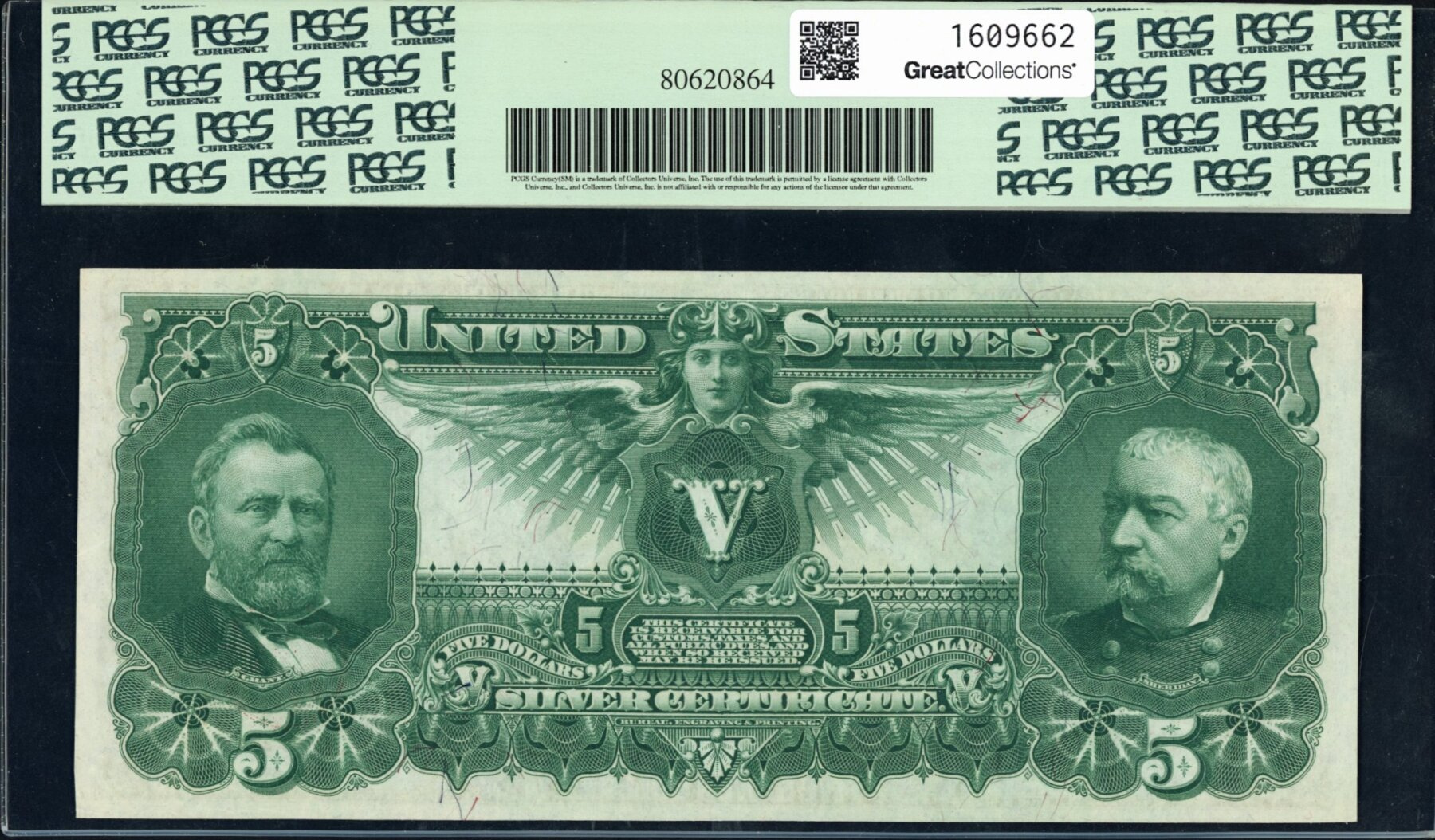 Fr. 224, 248, 268 1896 $1, $2, $5 Silver Certificate Educational Note ...