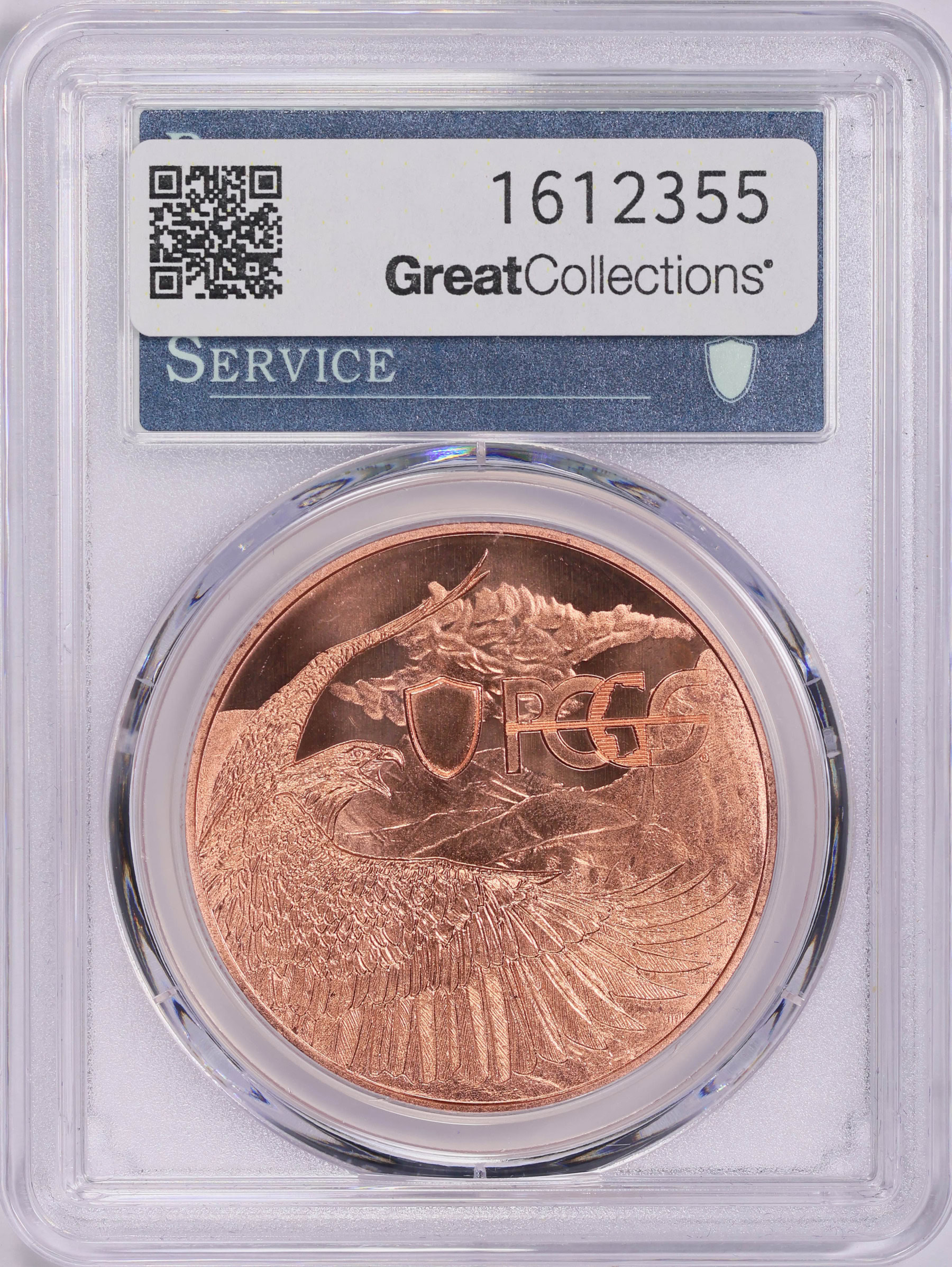 2021 PCGS Commemorative Medal 35th Anniversary Copper PCGS Genuine ...