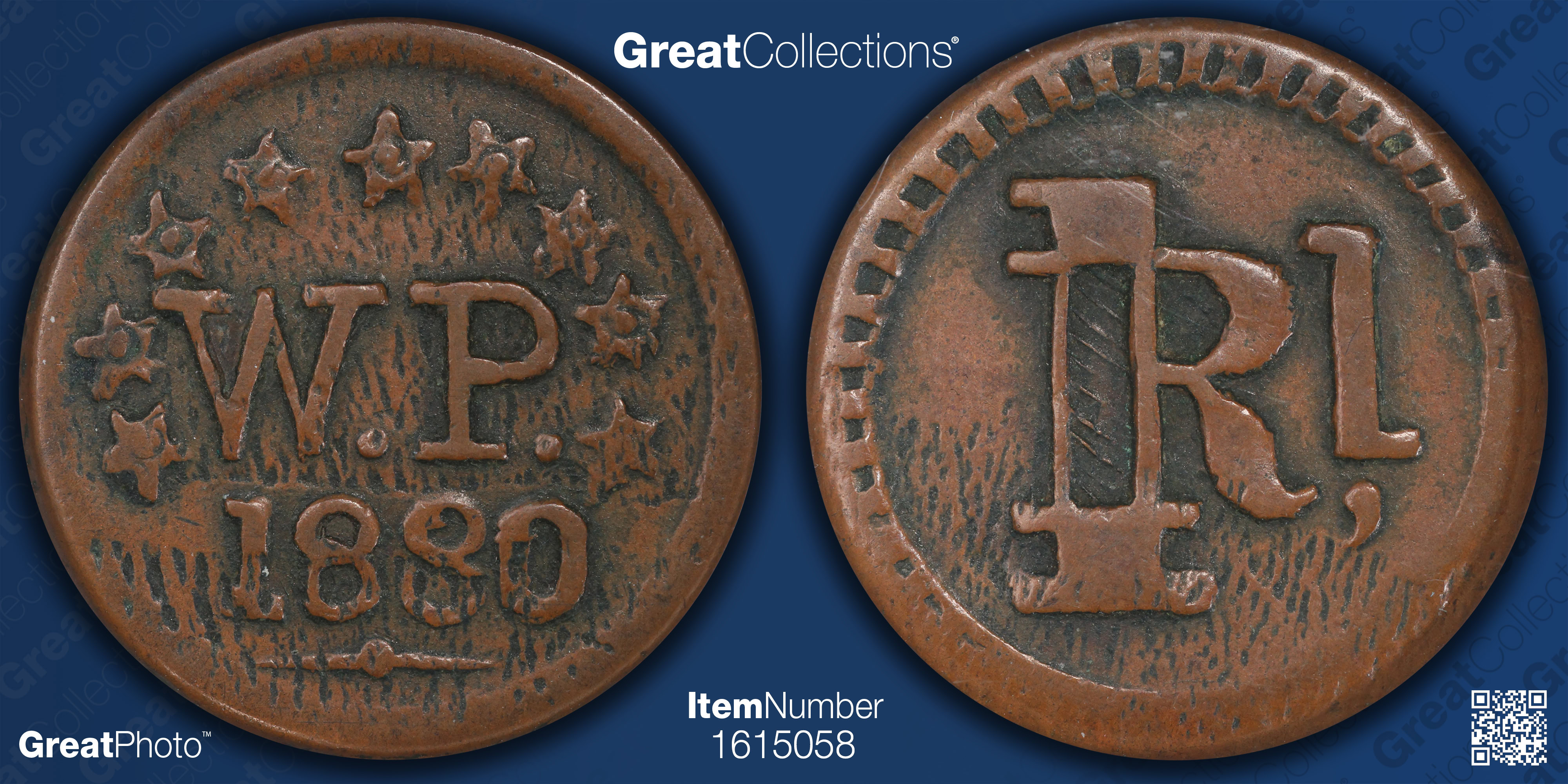 1880 Hawaii Real Wailuku Plantation Token 2TE-6 NGC XF-40 BN (Item ...