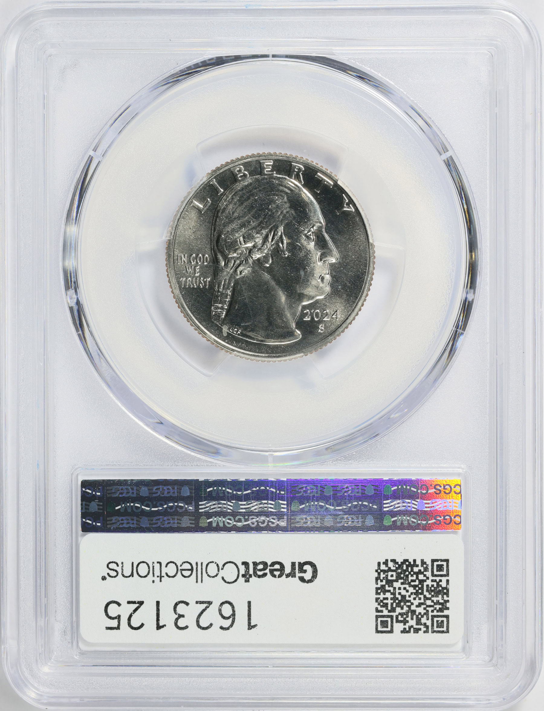 2024-S American Women Quarter Hon. Patsy Takemoto Mink PCGS MS-66 ...