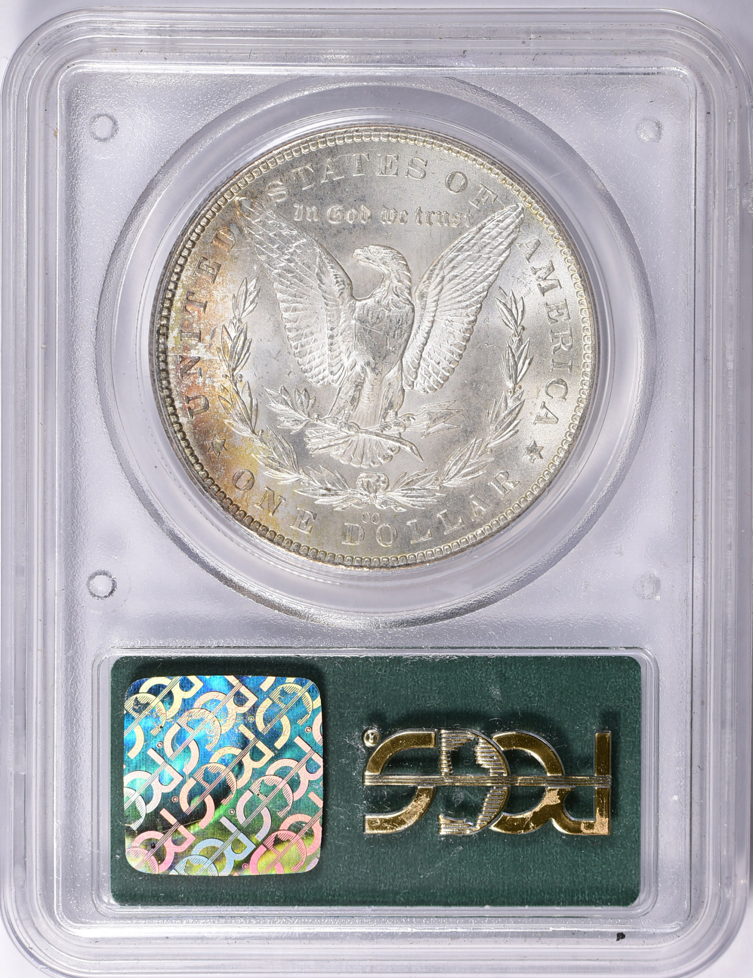 1882-CC Morgan Silver Dollar PCGS MS-65 OGH (2nd Gen) (Toned) (Item 1625138) | GreatCollections ...