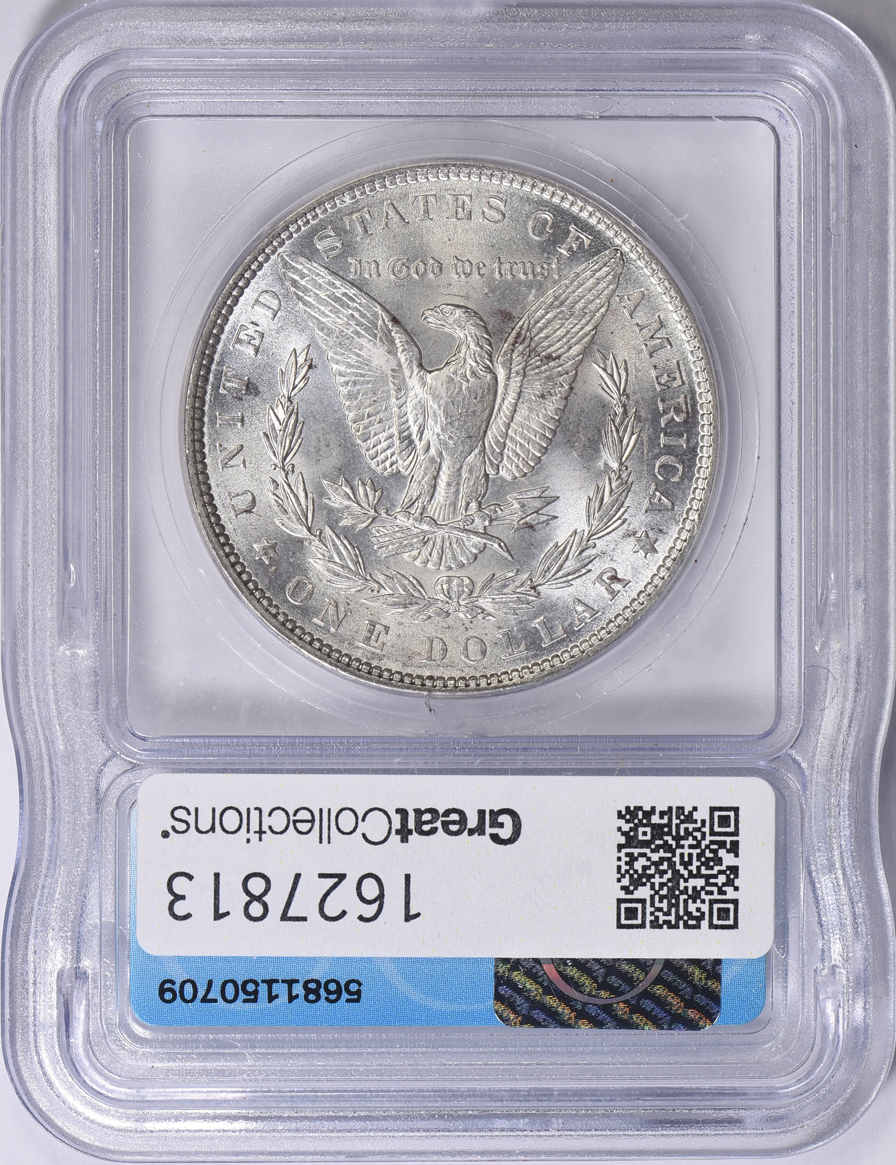 1886 Morgan Silver Dollar ICG MS-64 (Item 1627813) | GreatCollections Coin Auctions