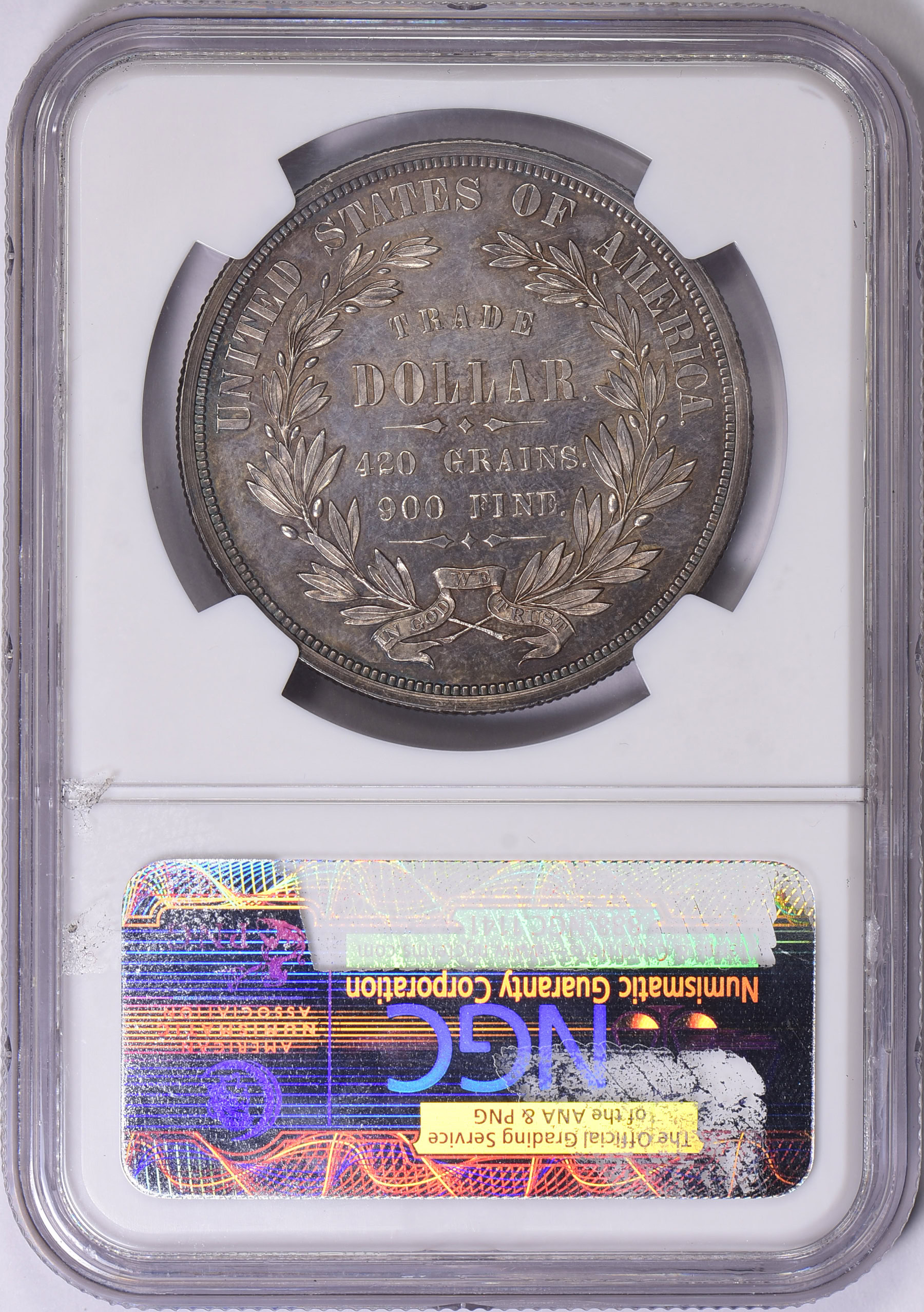 Pattern 1873 T$1 J-1276 NGC Proof-65 (Toned) (Pacific Rim Collection ...