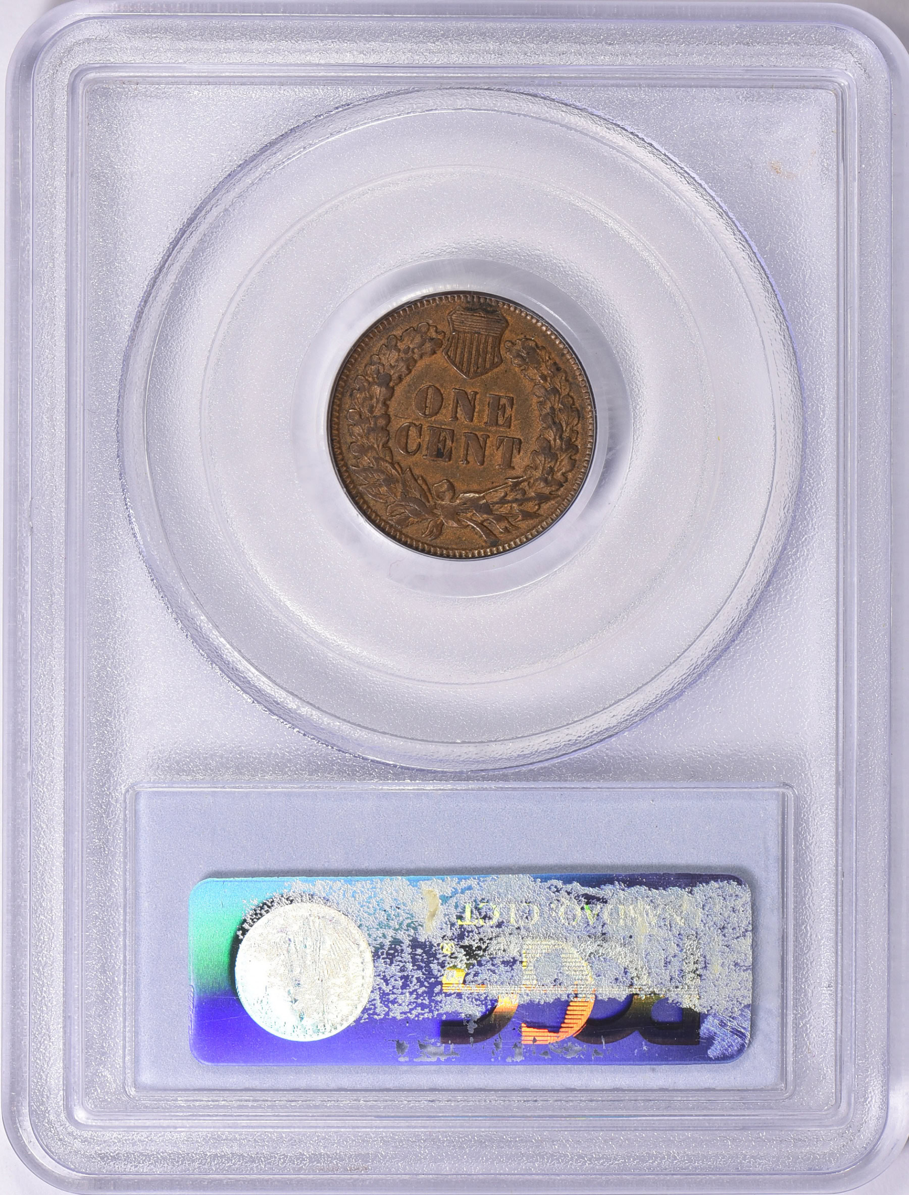 1897 Indian Cent 1 in Neck PCGS AU-53 BN (Eagle Eye Seal) (Item 1630570 ...