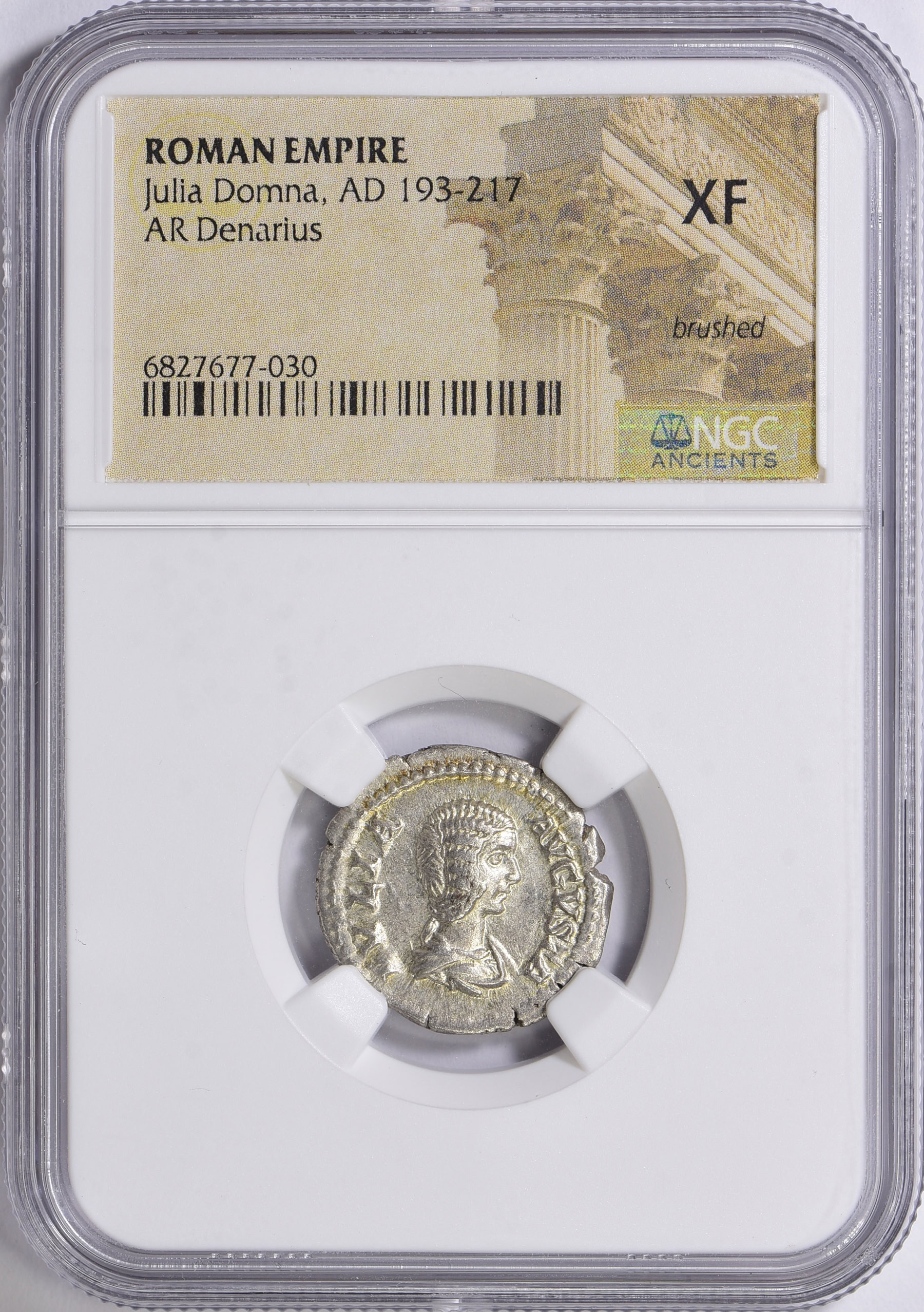 Ancient Roman Empire, Julia Domna Augusta (A.D. 193-217) c.A.D. 207-211 ...