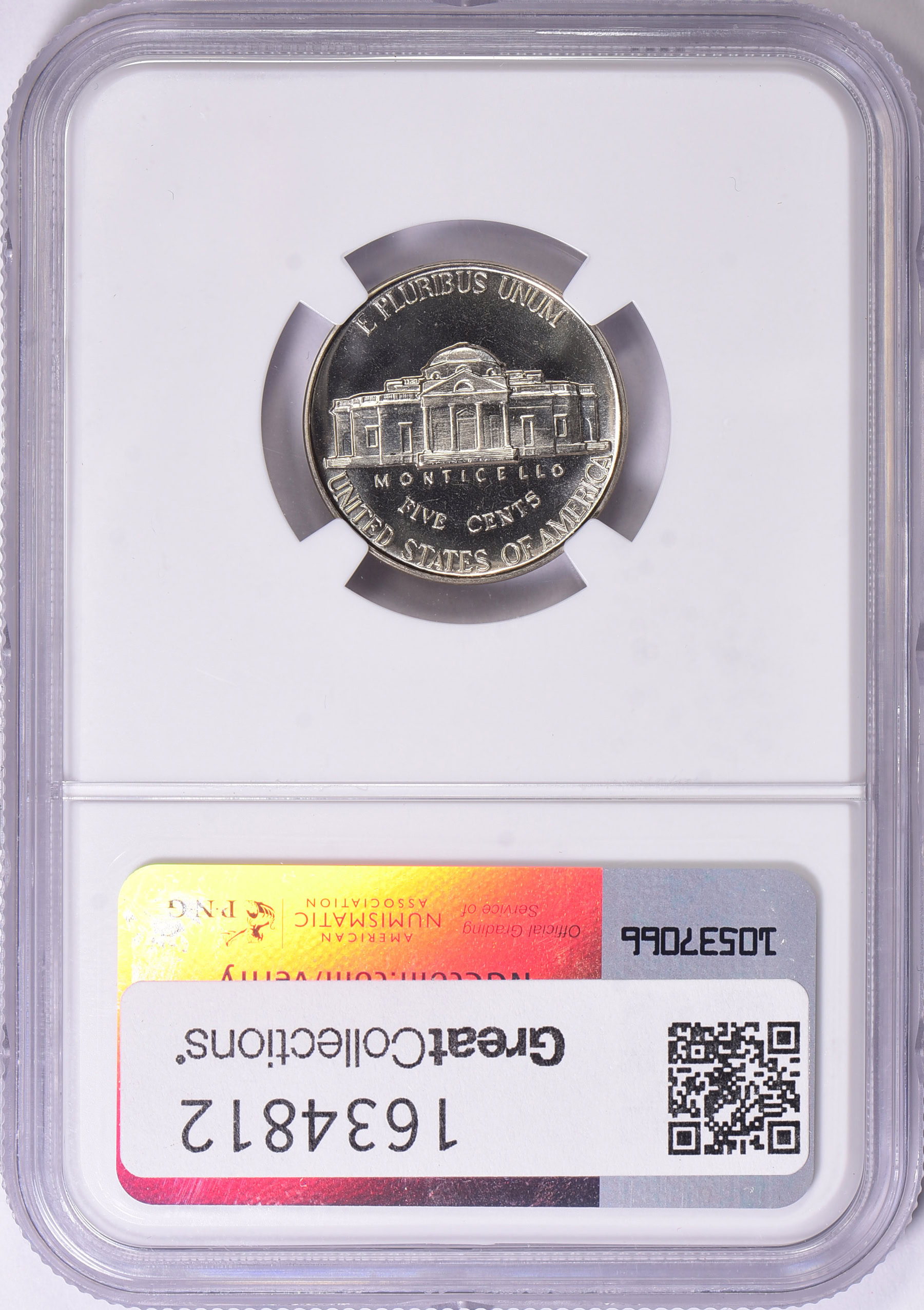 1938 Jefferson Nickel NGC Proof-67+ (CAC Green) (Item 1634812 ...