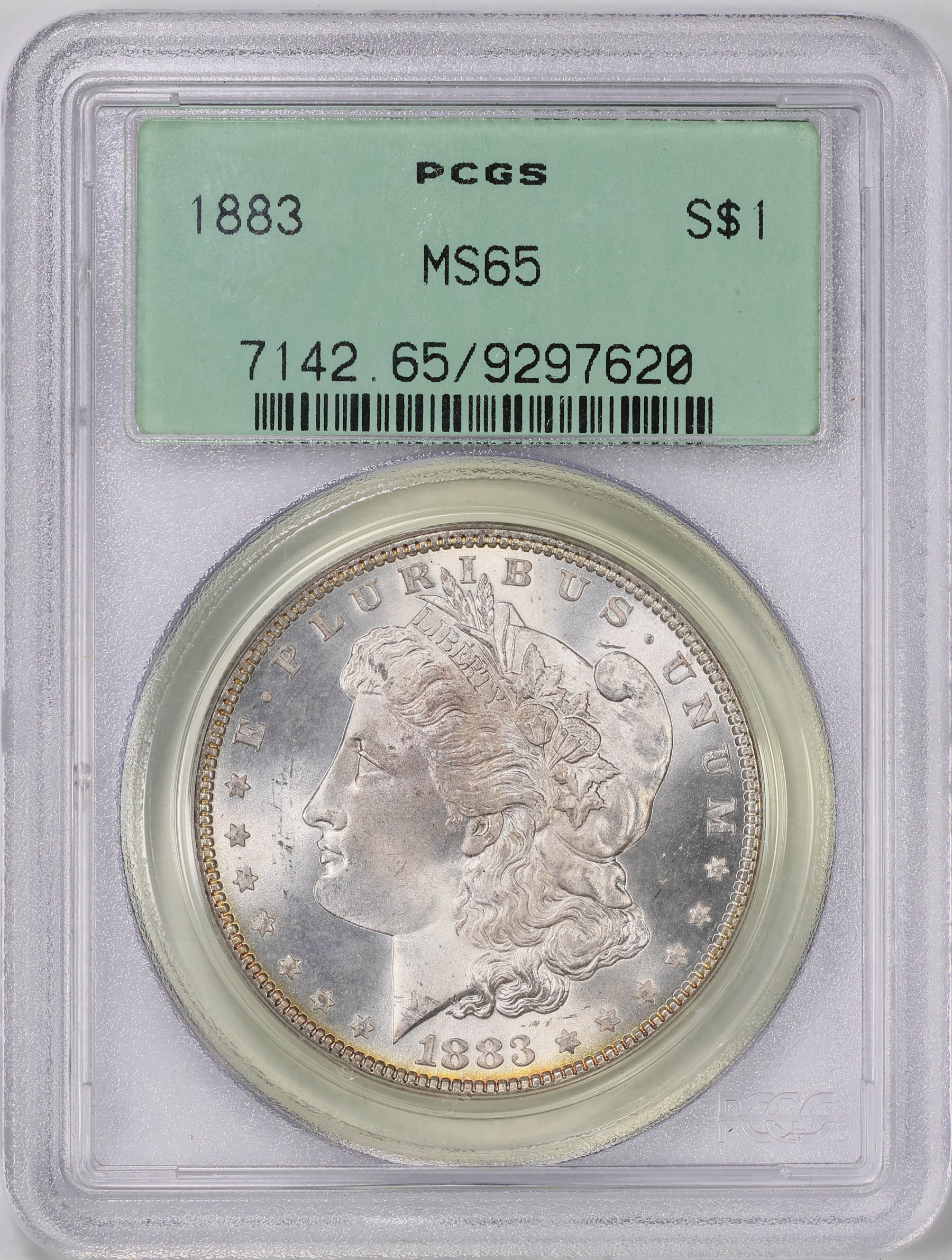 1883 Morgan Silver Dollar PCGS MS-65 OGH (Item 1638870 ...