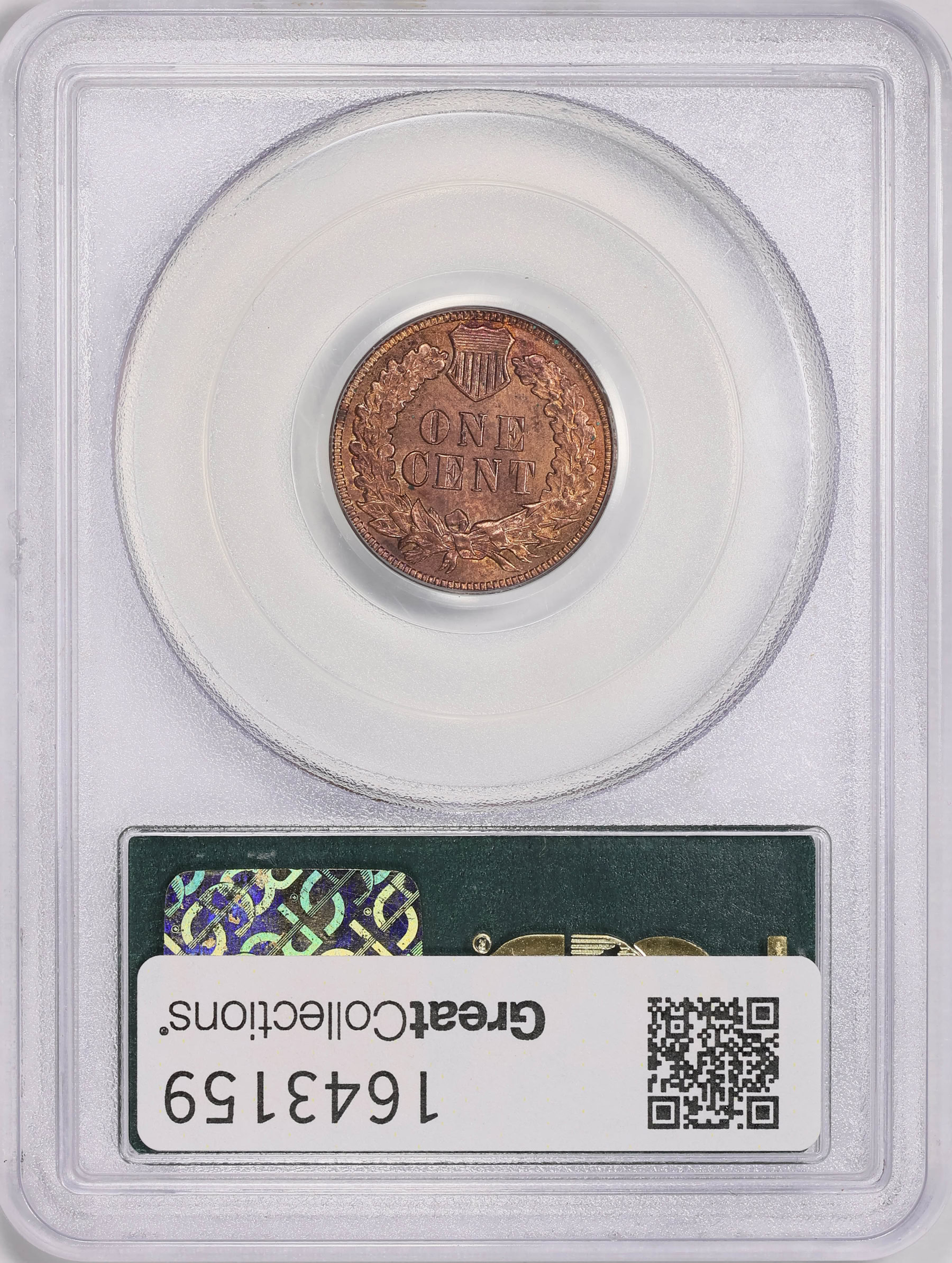 1892 Indian Cent PCGS MS-64 RB OGH (Item 1643159) | GreatCollections ...