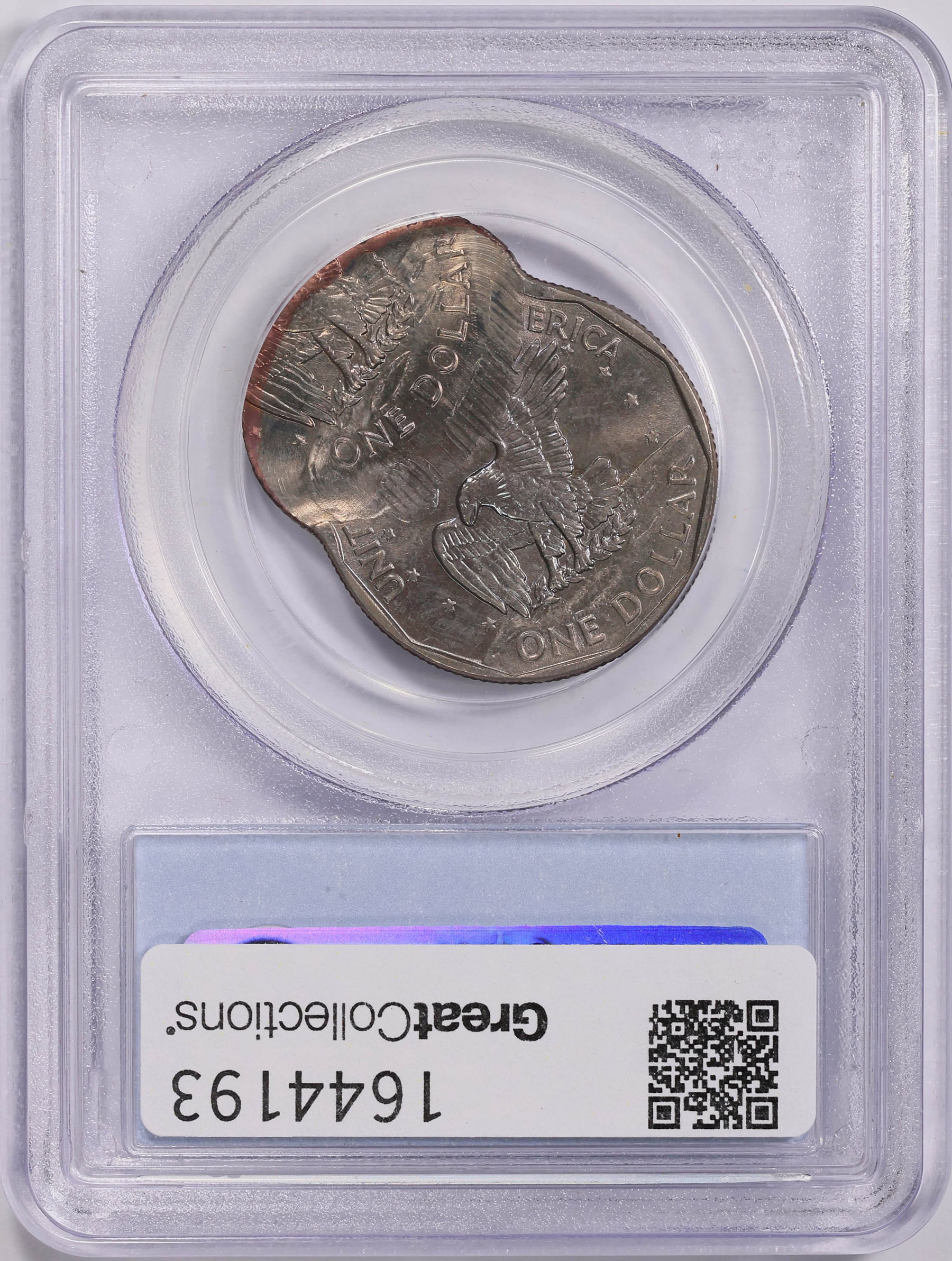 Mint Error 1999-P Susan B. Anthony Dollar Double Struck - 2nd Strike 70 ...