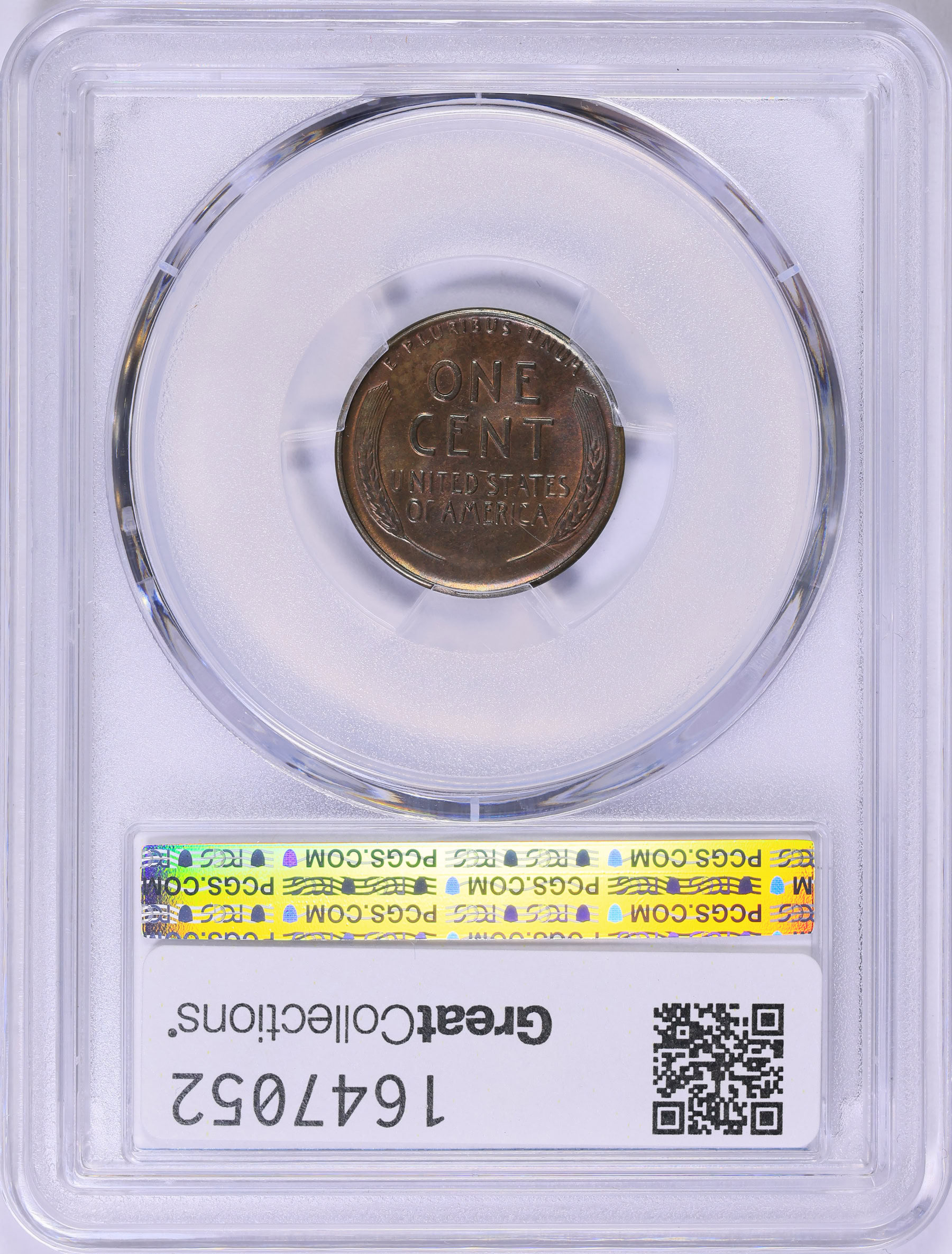 1931-S Lincoln Cent PCGS MS-63 BN (Toned) (Item 1647052) | GreatCollections Coin Auctions