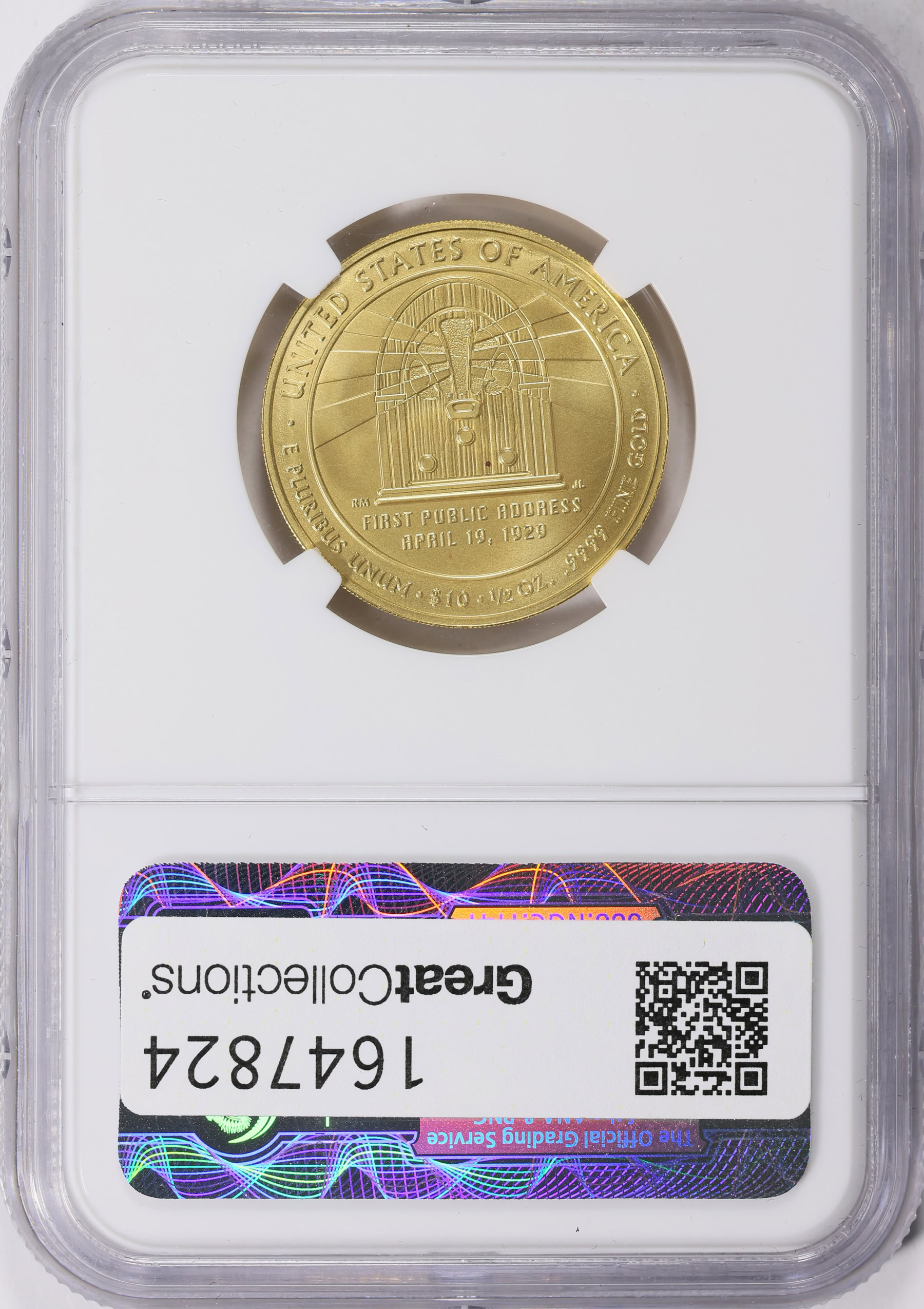 2014-W First Spouse $10 Gold Lou Hoover Early Releases NGC MS-70 (Item ...