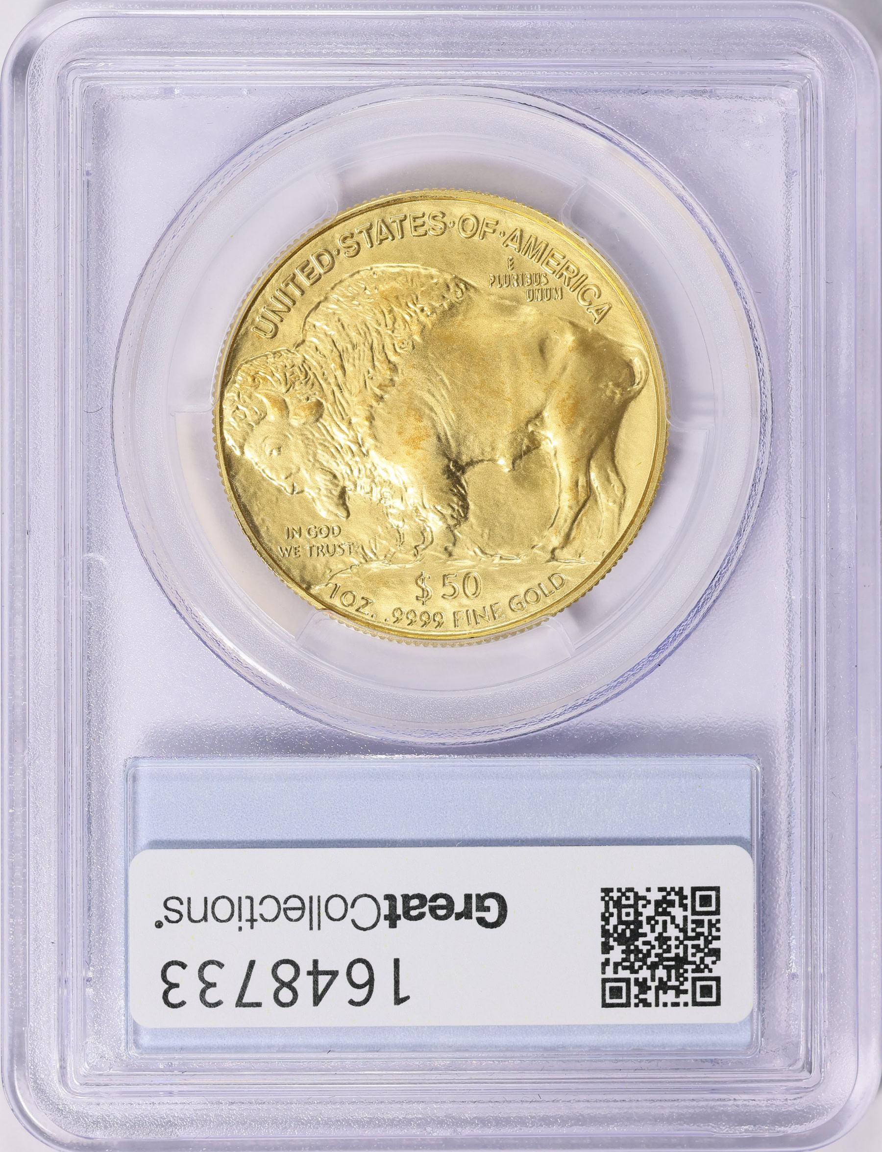 2006 $50 One-Ounce Gold American Buffalo PCGS MS-70 (Item 1648733) | GreatCollections Coin Auctions