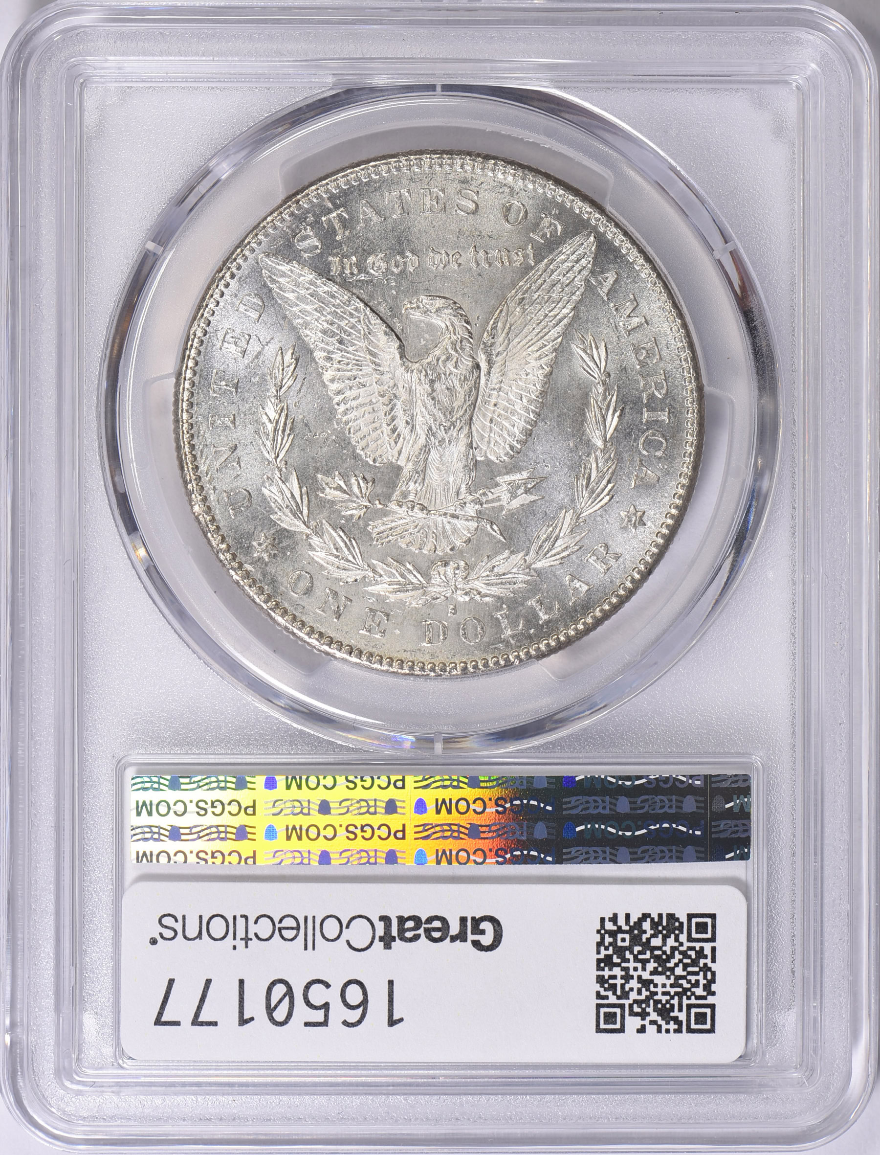 1879-S Morgan Silver Dollar Reverse of 1878 PCGS MS-63 (Item 1650177) | GreatCollections Coin ...