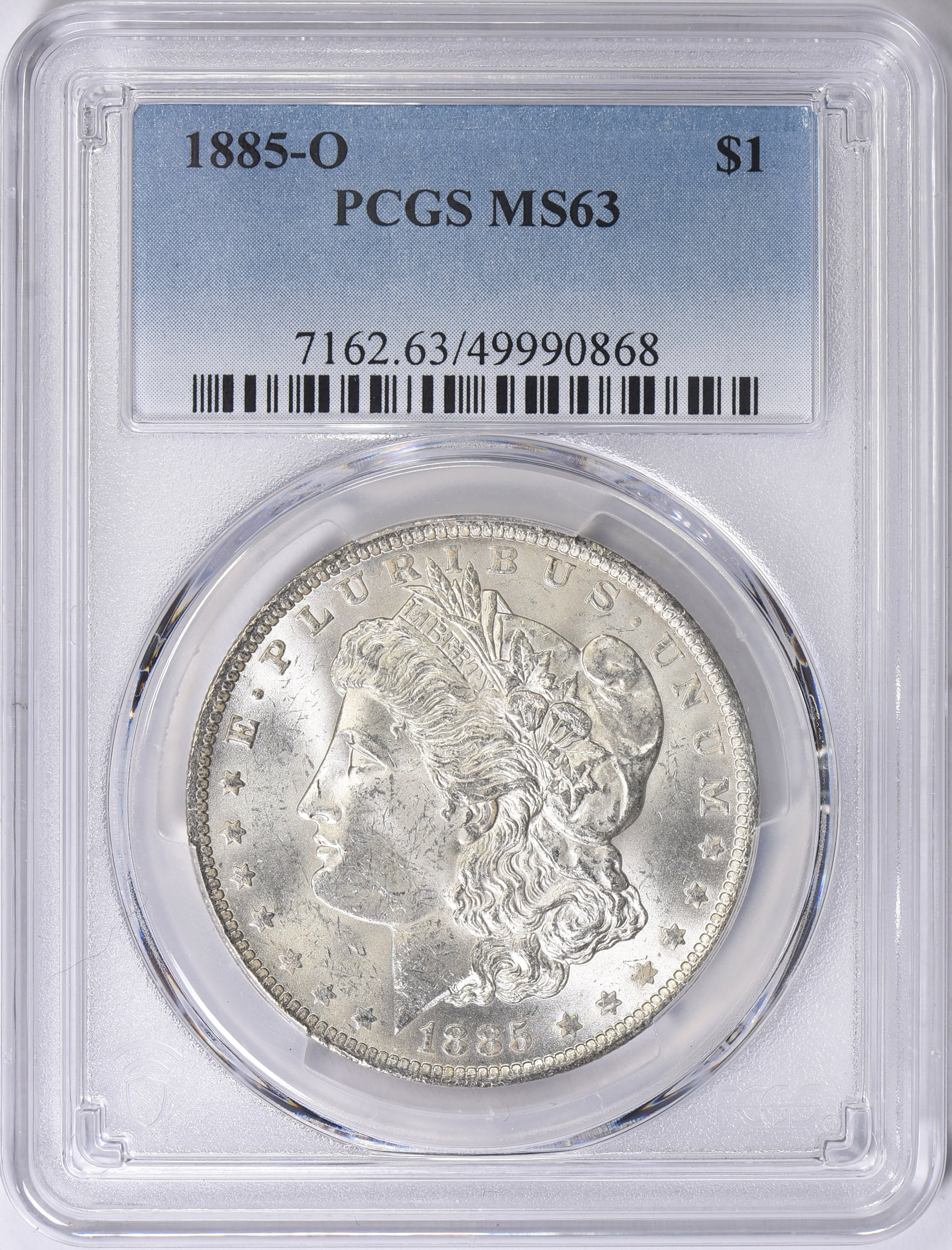 1885-O Morgan Silver Dollar PCGS MS-63 (Item 1650185 ...