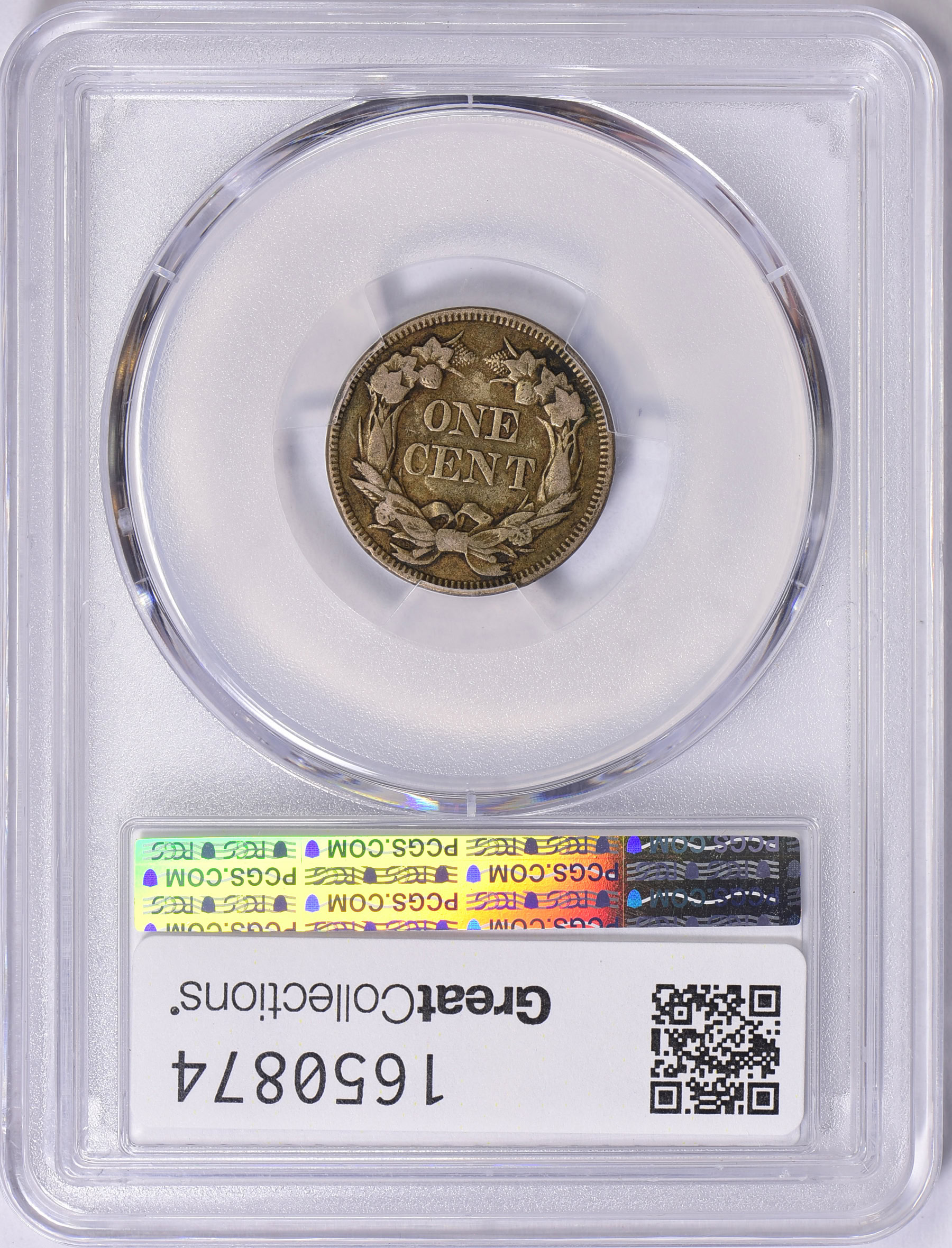 1857 Flying Eagle Cent PCGS Genuine VF Details (Item 1650874 ...