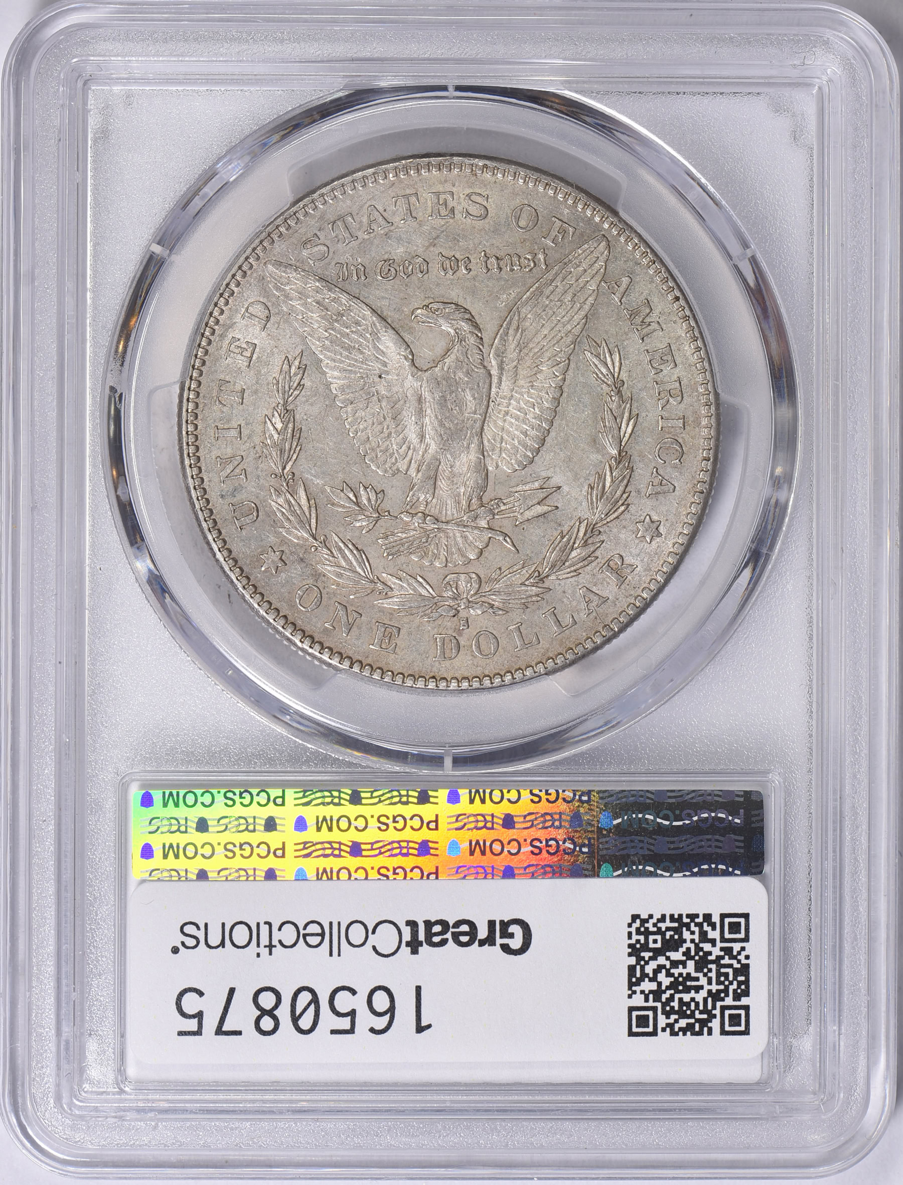 1879-S Morgan Silver Dollar Reverse of 1878 PCGS AU-55 (Item 1650875) | GreatCollections Coin ...