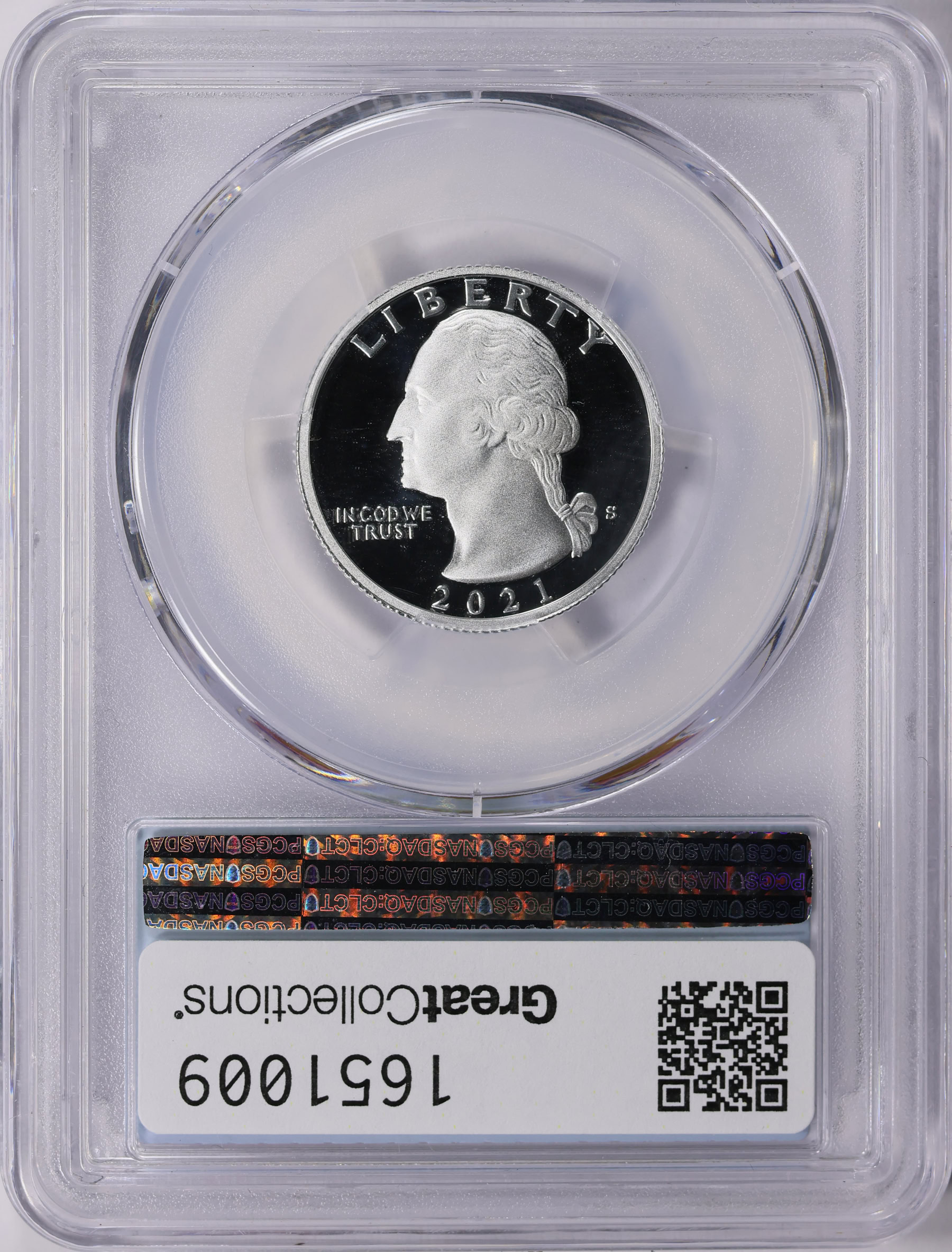 2021-S America the Beautiful Quarter Crossing the Delaware Silver (From ...