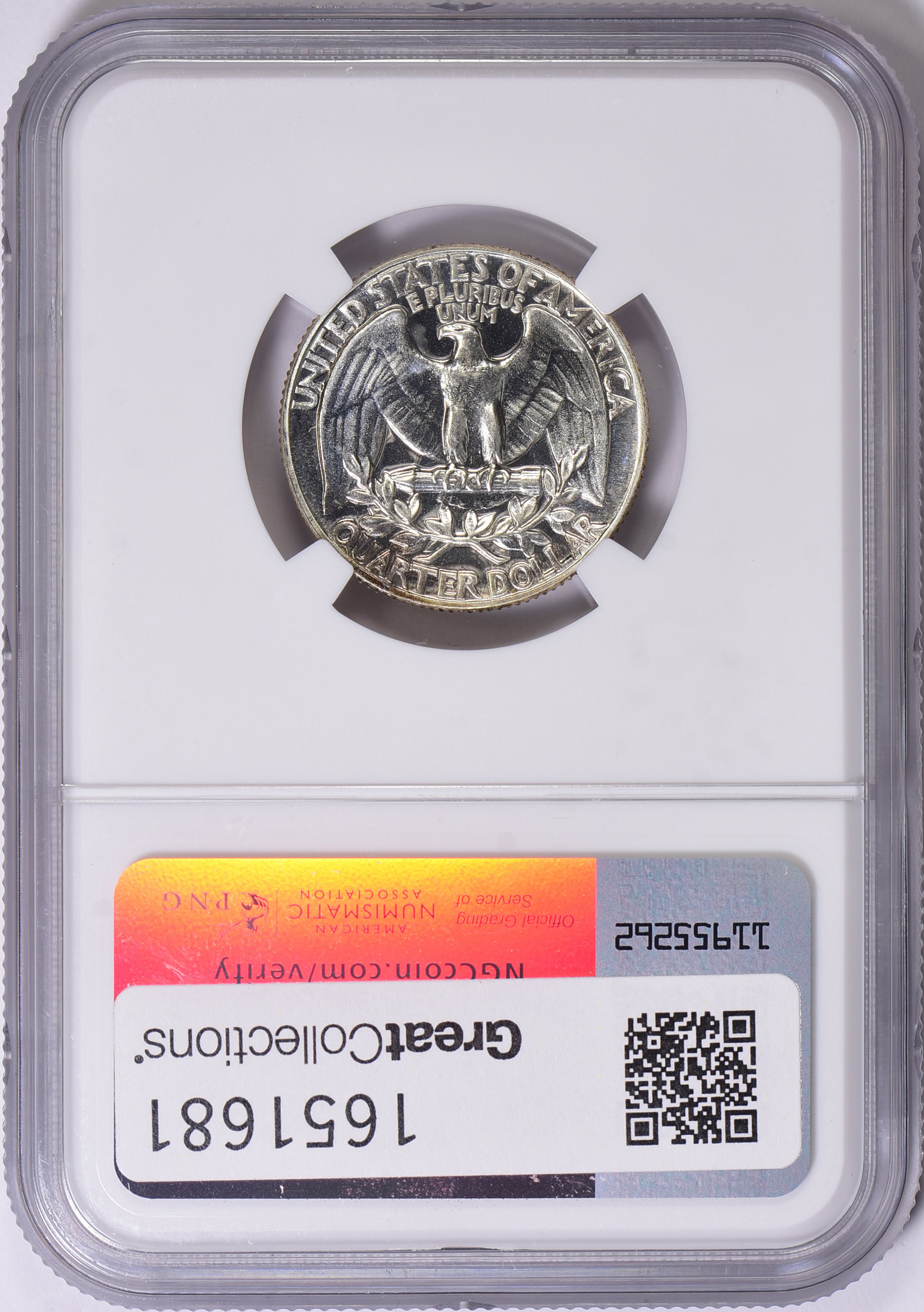 1952 Washington Quarter Superbird NGC Proof-67 (Item 1651681 ...