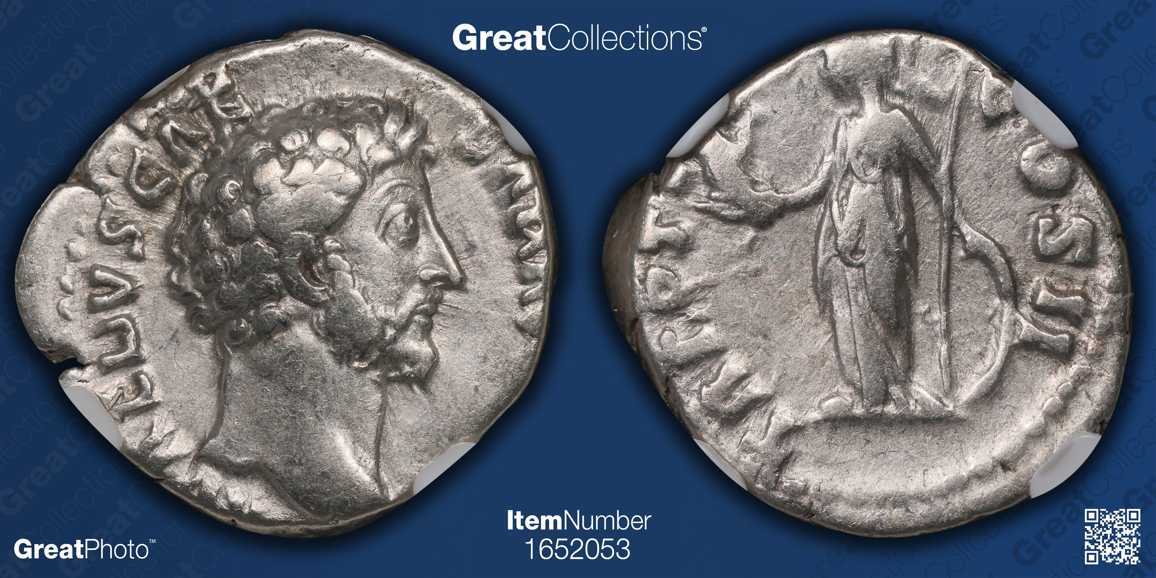 Ancient Roman Empire, Marcus Aurelius as Caesar (A.D. 139-161) c.A.D ...