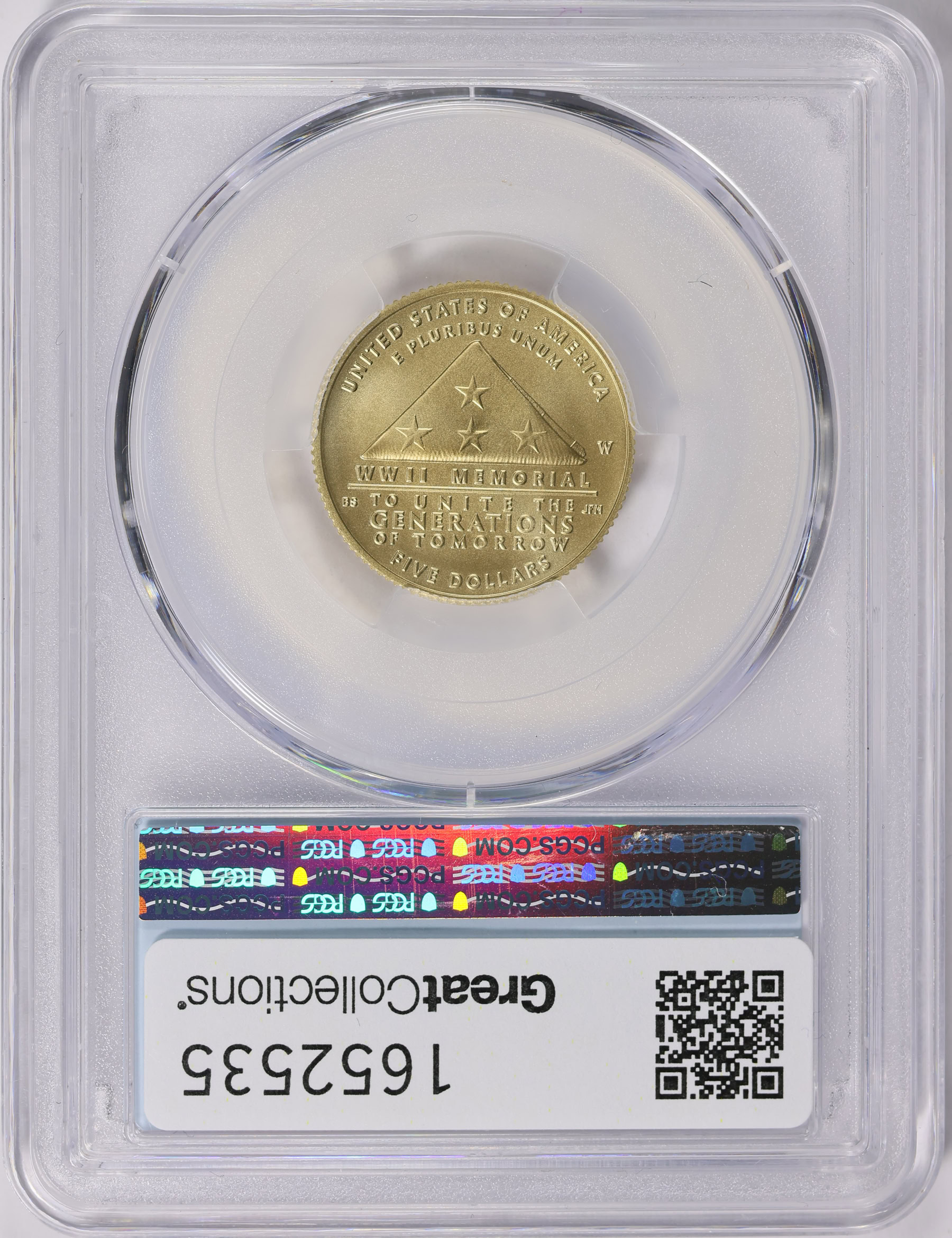 2024-W Greatest Generation $5 Gold First Strike PCGS MS-70 | PCGS Cert ...