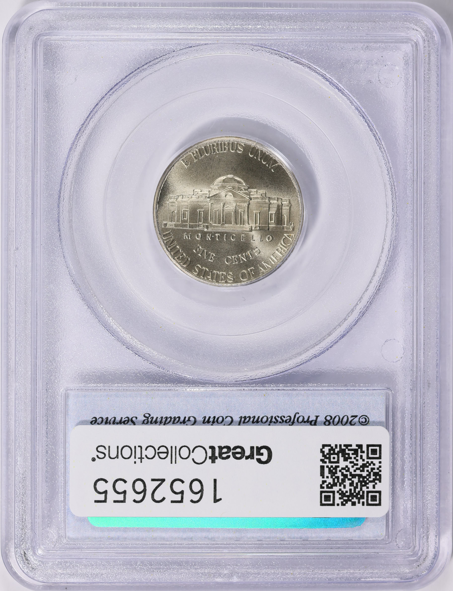 2007-P Jefferson Nickel Satin Finish PCGS MS-68 FS (Item 1652655 ...