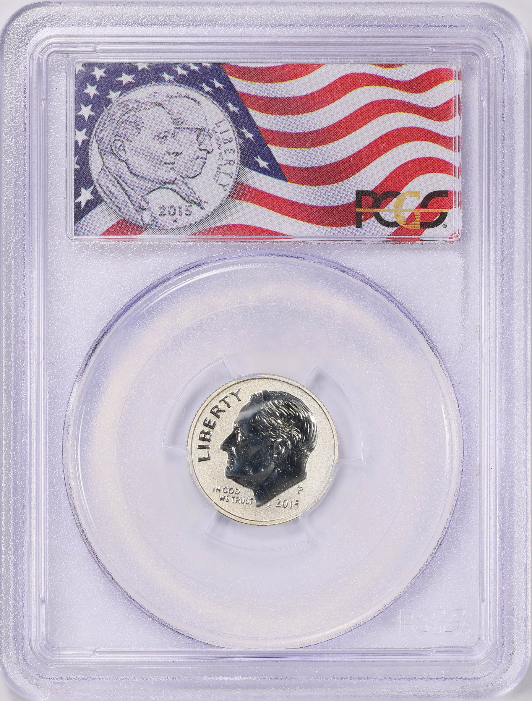 2015-P Roosevelt Dime Silver Reverse Proof First Strike (From the March ...